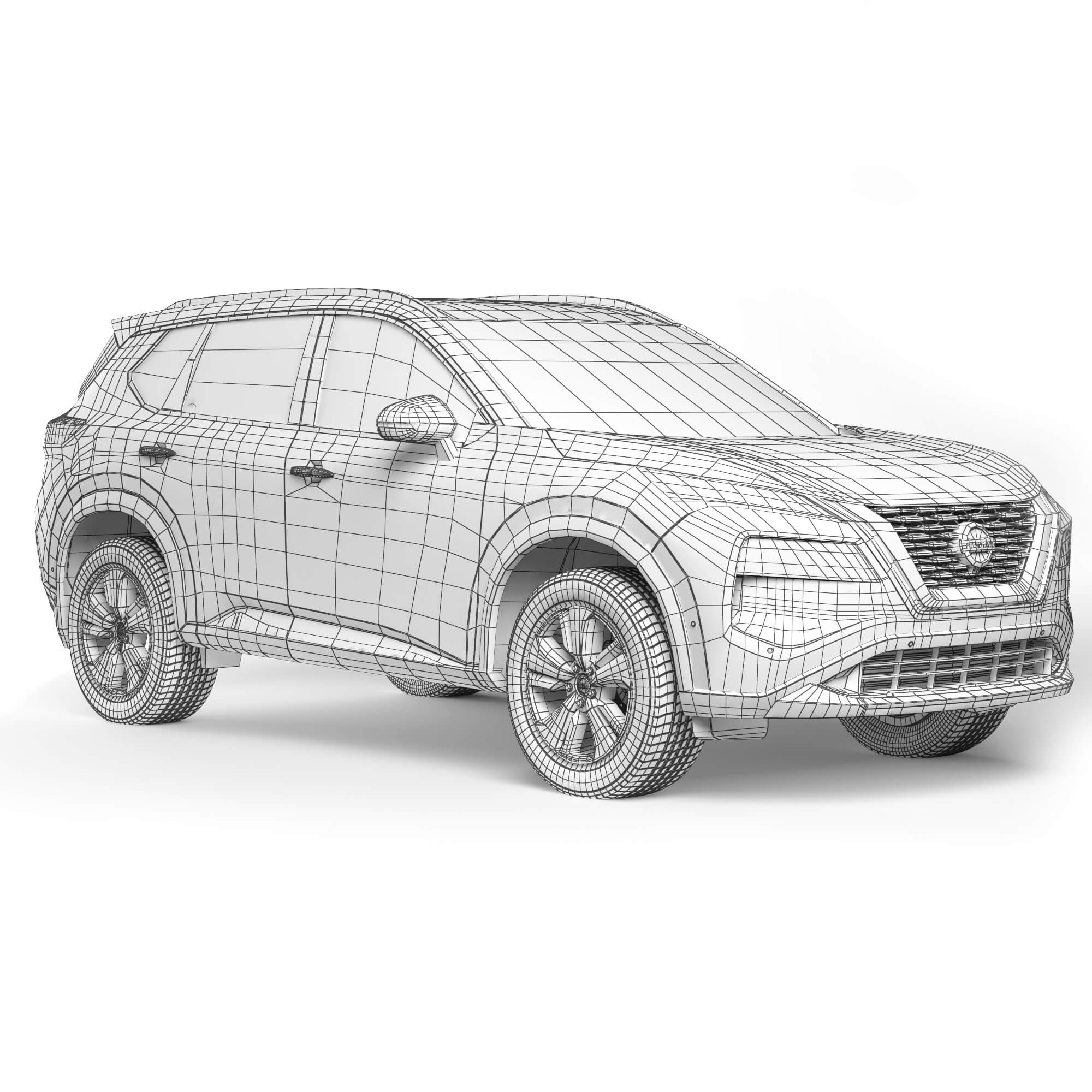 Nissan X-Trail 2022 3D Model by podshyvalov
