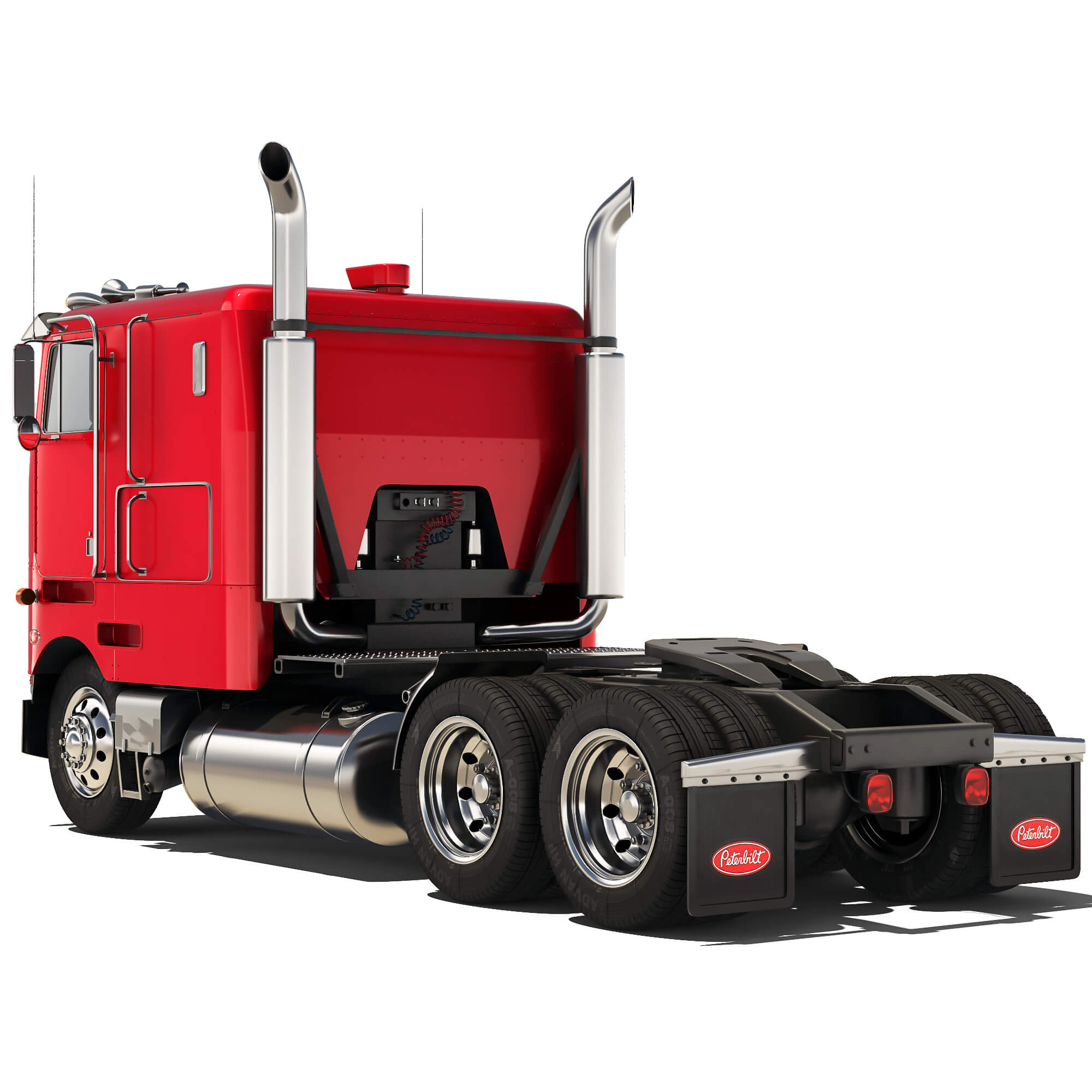 Peterbilt 362 6x4 1981 - 3D Model by podshyvalov