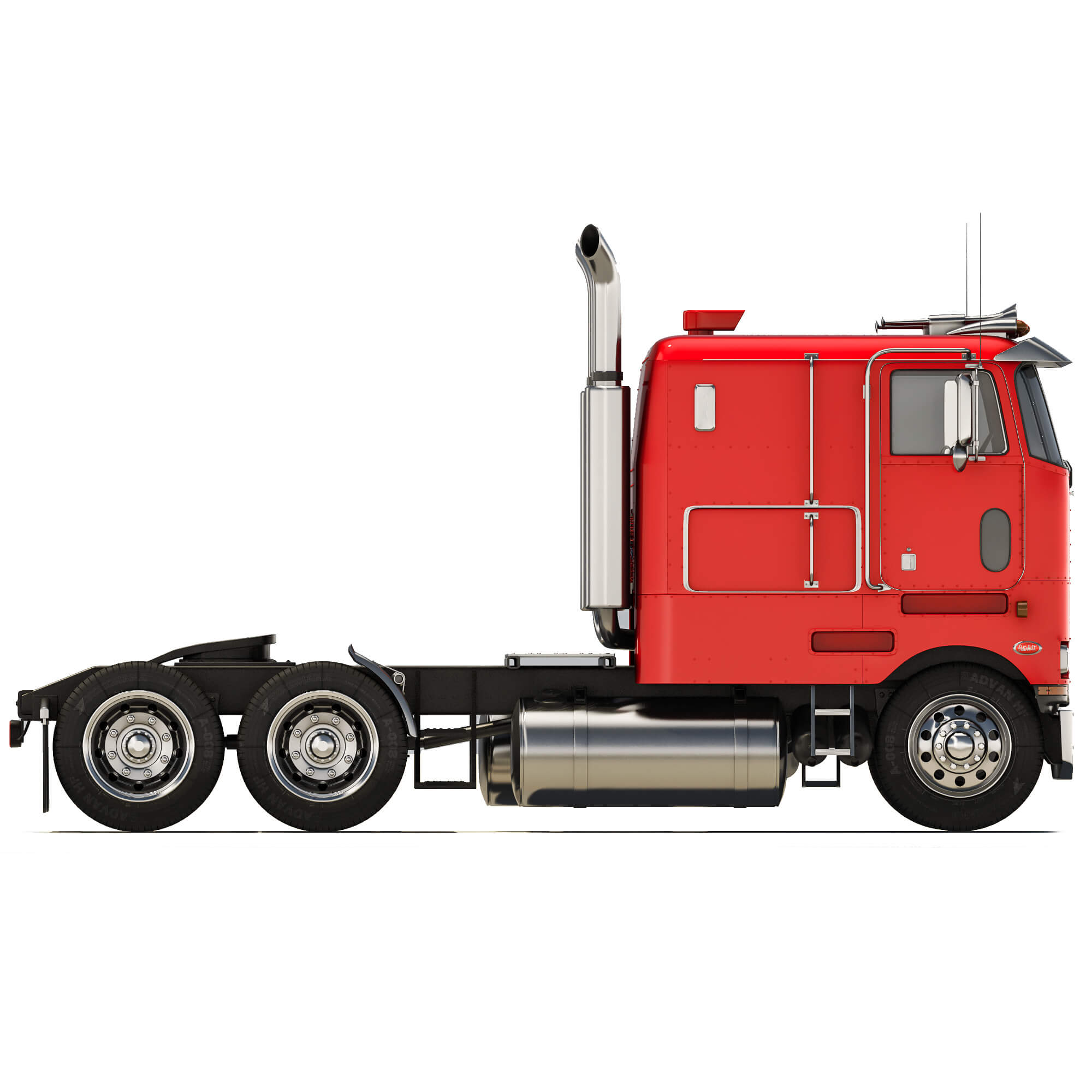 Peterbilt 362 6x4 1981 - 3D Model by podshyvalov