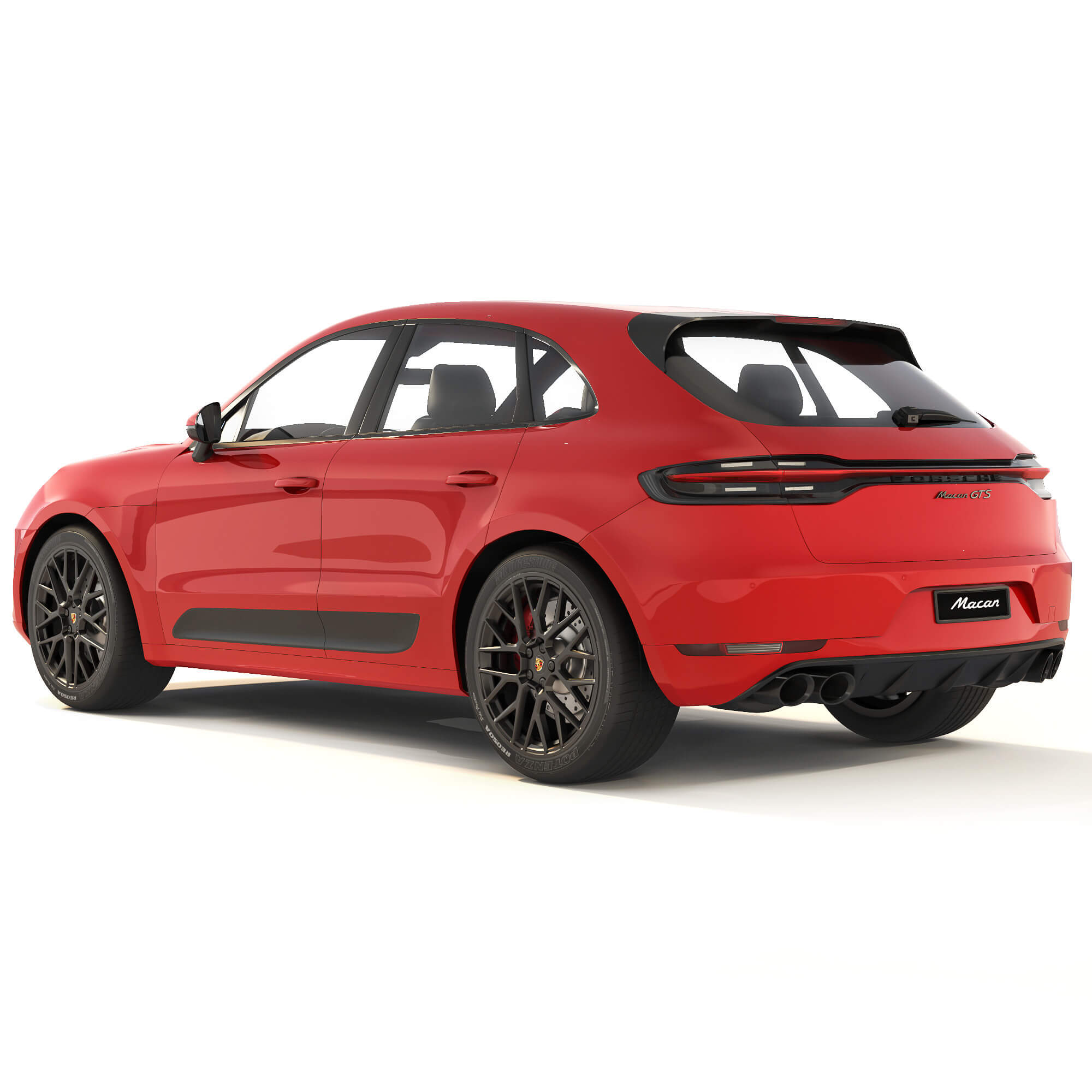 Porsche Macan GTS 2020 - 3D Model by podshyvalov
