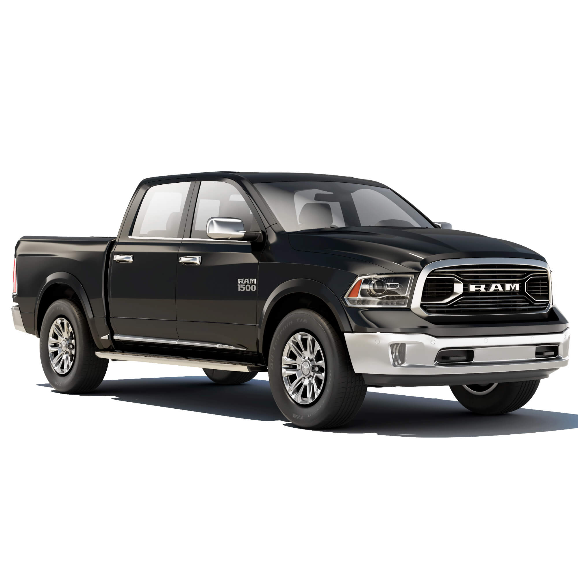 Ram 1500 Laramie Limited 2015 - 3D Model by podshyvalov