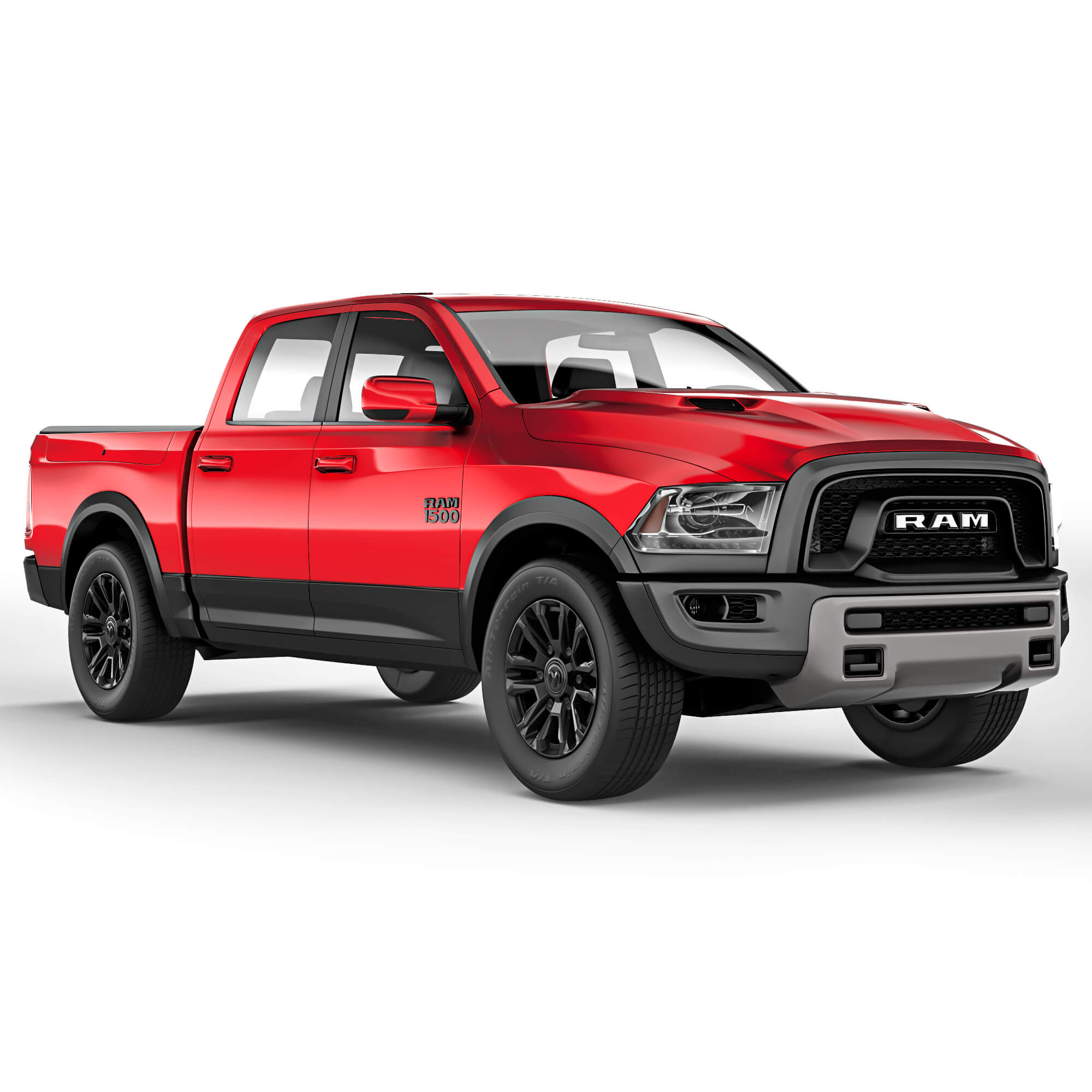 Ram 1500 Rebel 2015 - 3D Model by podshyvalov