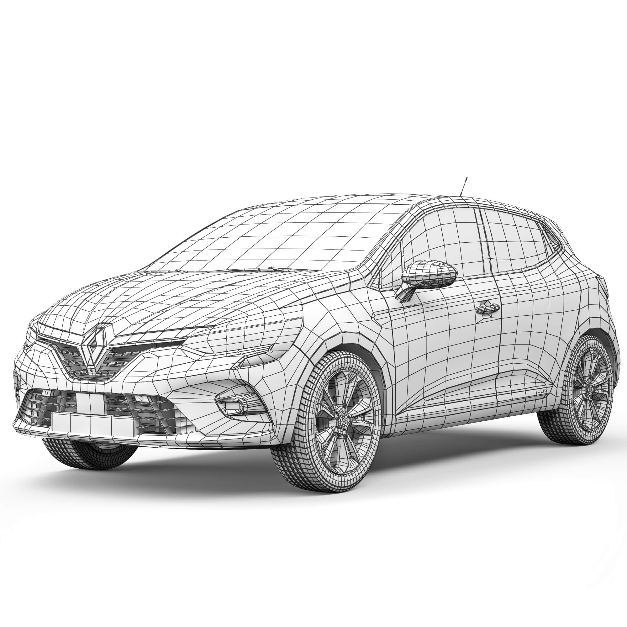 Renault Clio 2019 - 3D Model by podshyvalov