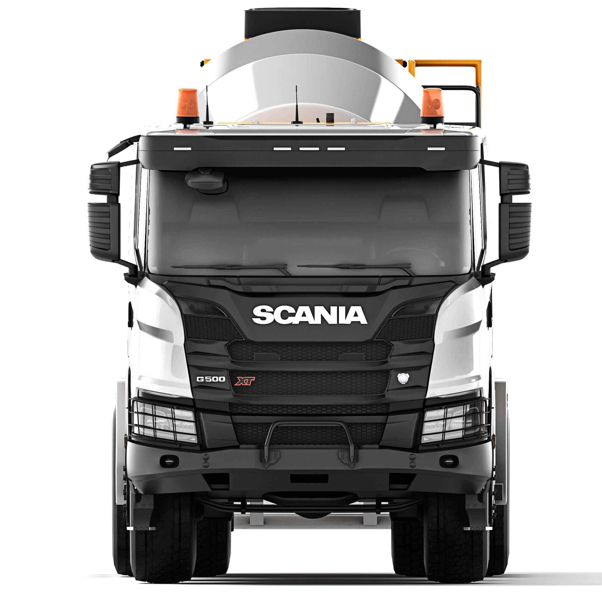 Scania G500 XT 8X4 Concrete Mixer 2022 - 3D Model by podshyvalov