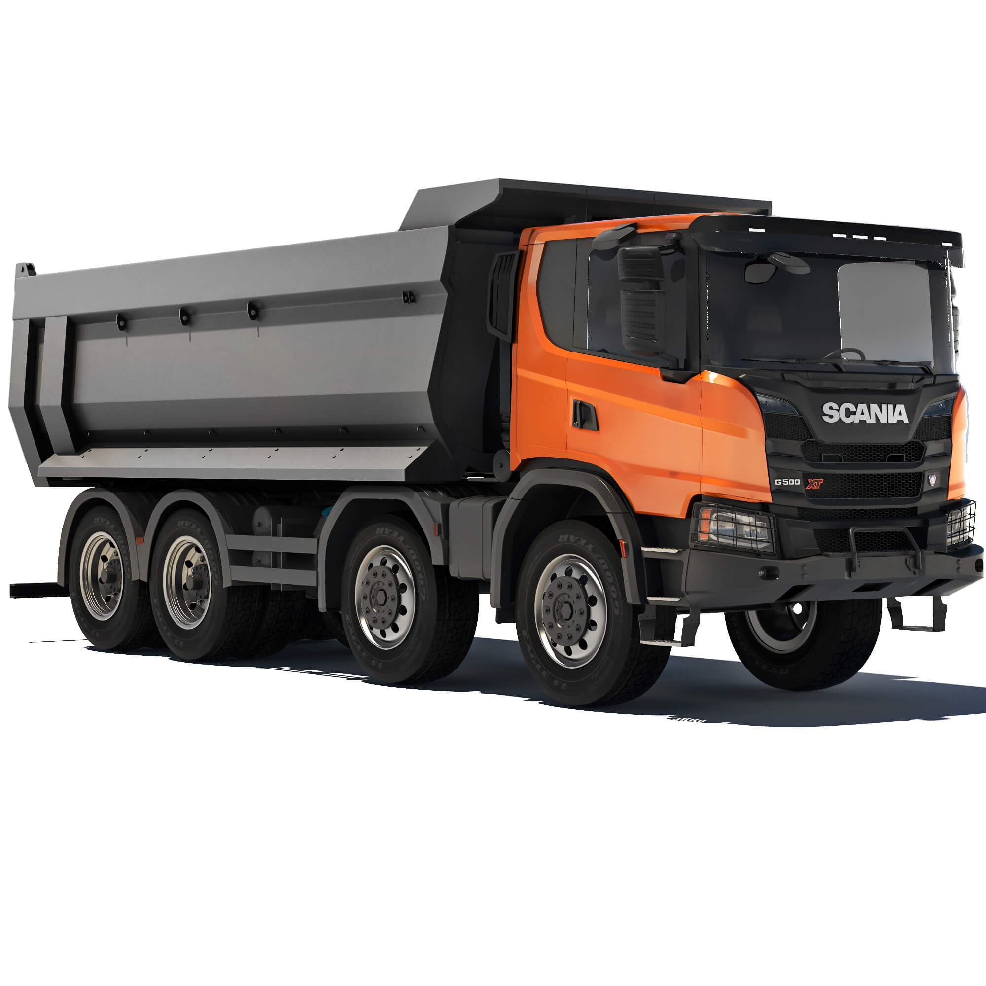 Scania G500 XT 8X4 Tipper 2022 - 3D Model by podshyvalov