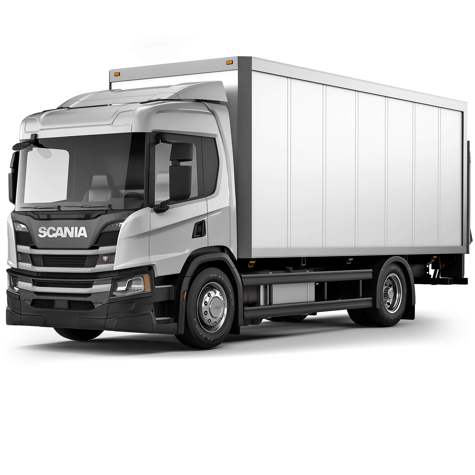 Scania P500 lorry truck 2018 - 3D Model by podshyvalov