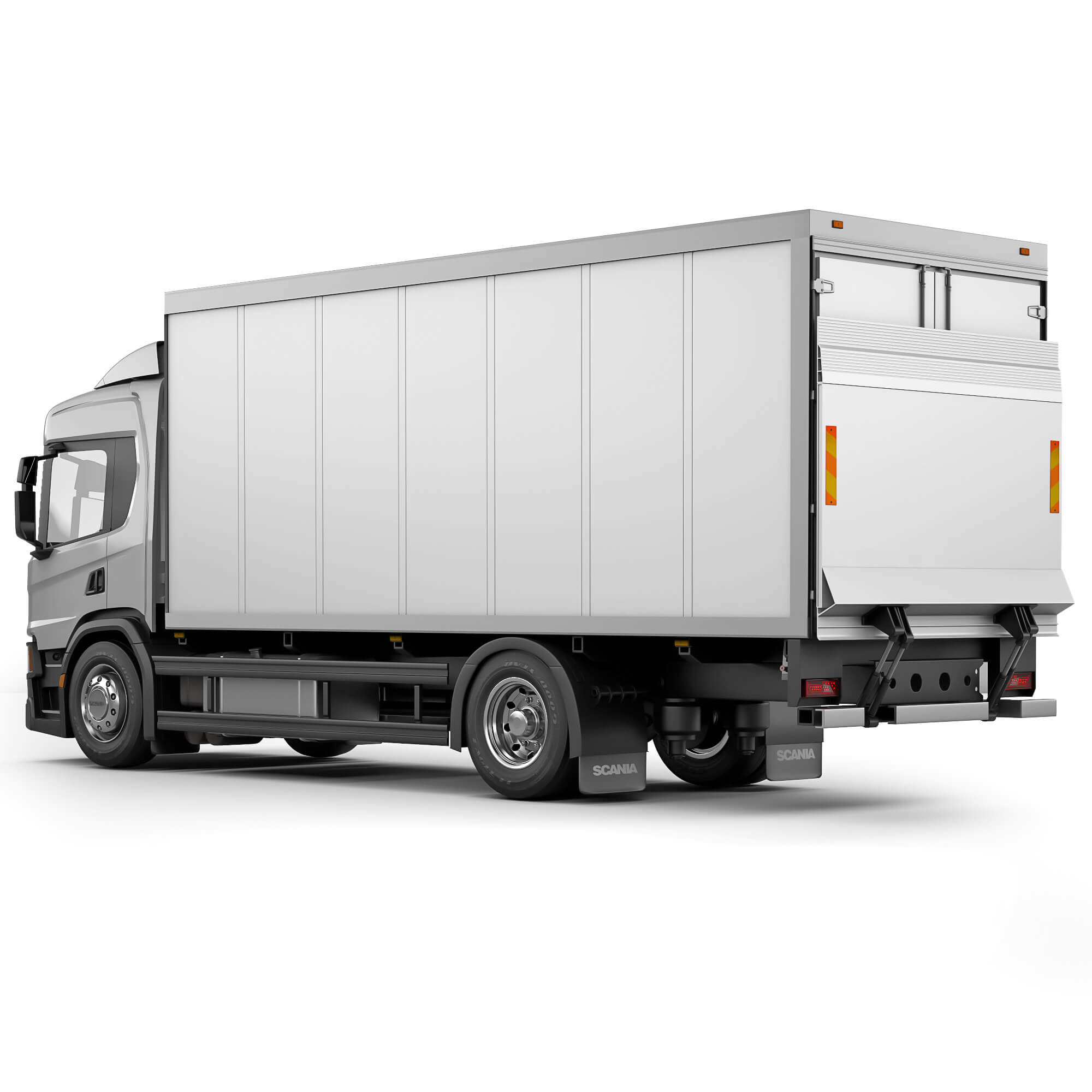 Scania P500 lorry truck 2018 - 3D Model by podshyvalov