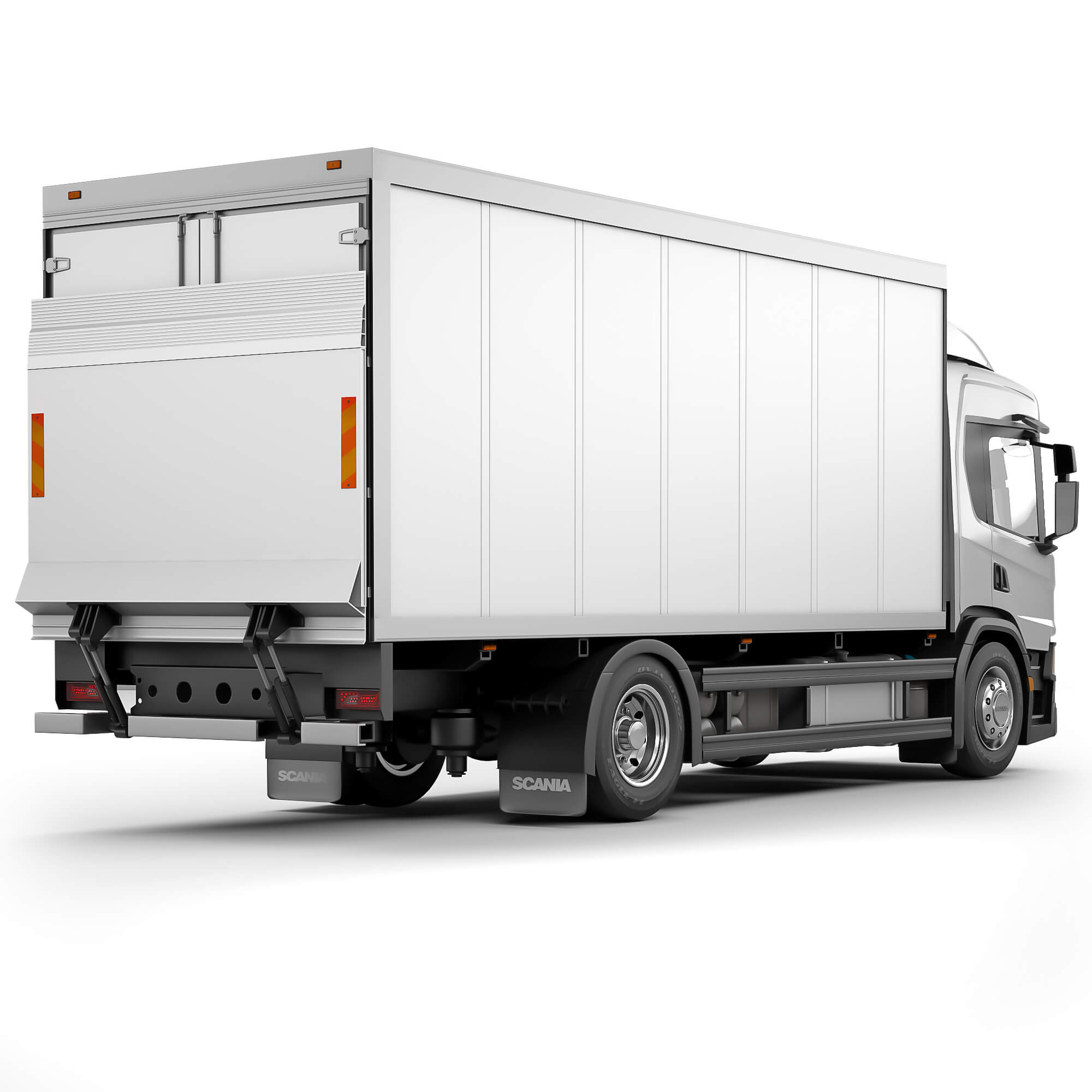 Scania P500 lorry truck 2018 - 3D Model by podshyvalov