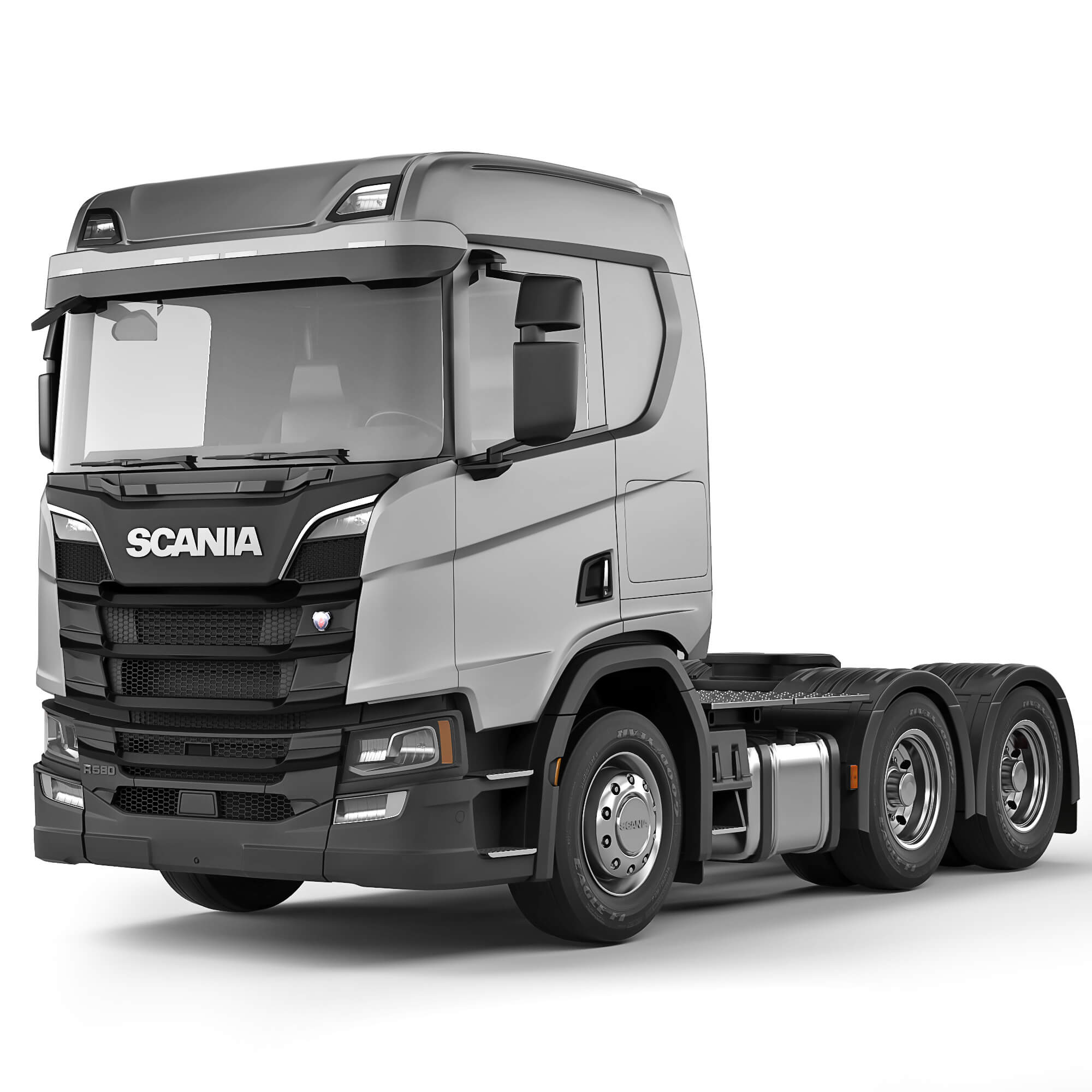 Scania R580 6X4 2019 - 3D Model by podshyvalov