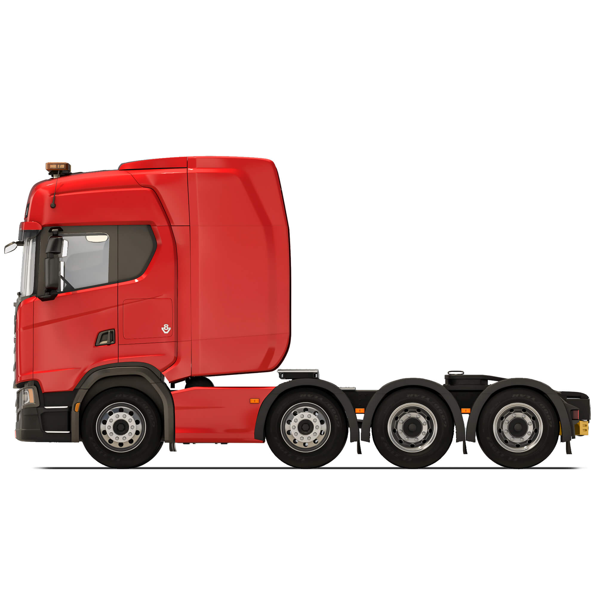 Scania R730 8X4 2020 - 3D Model by podshyvalov