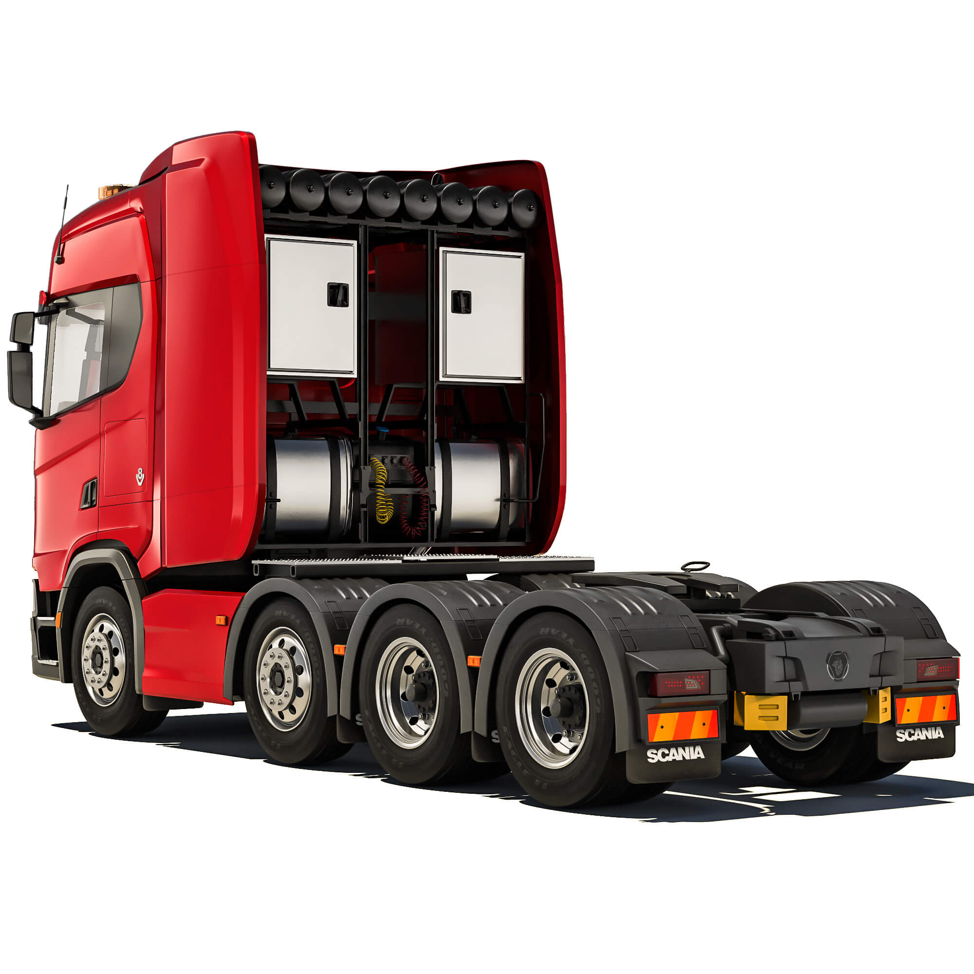 Scania R730 8X4 2020 - 3D Model by podshyvalov