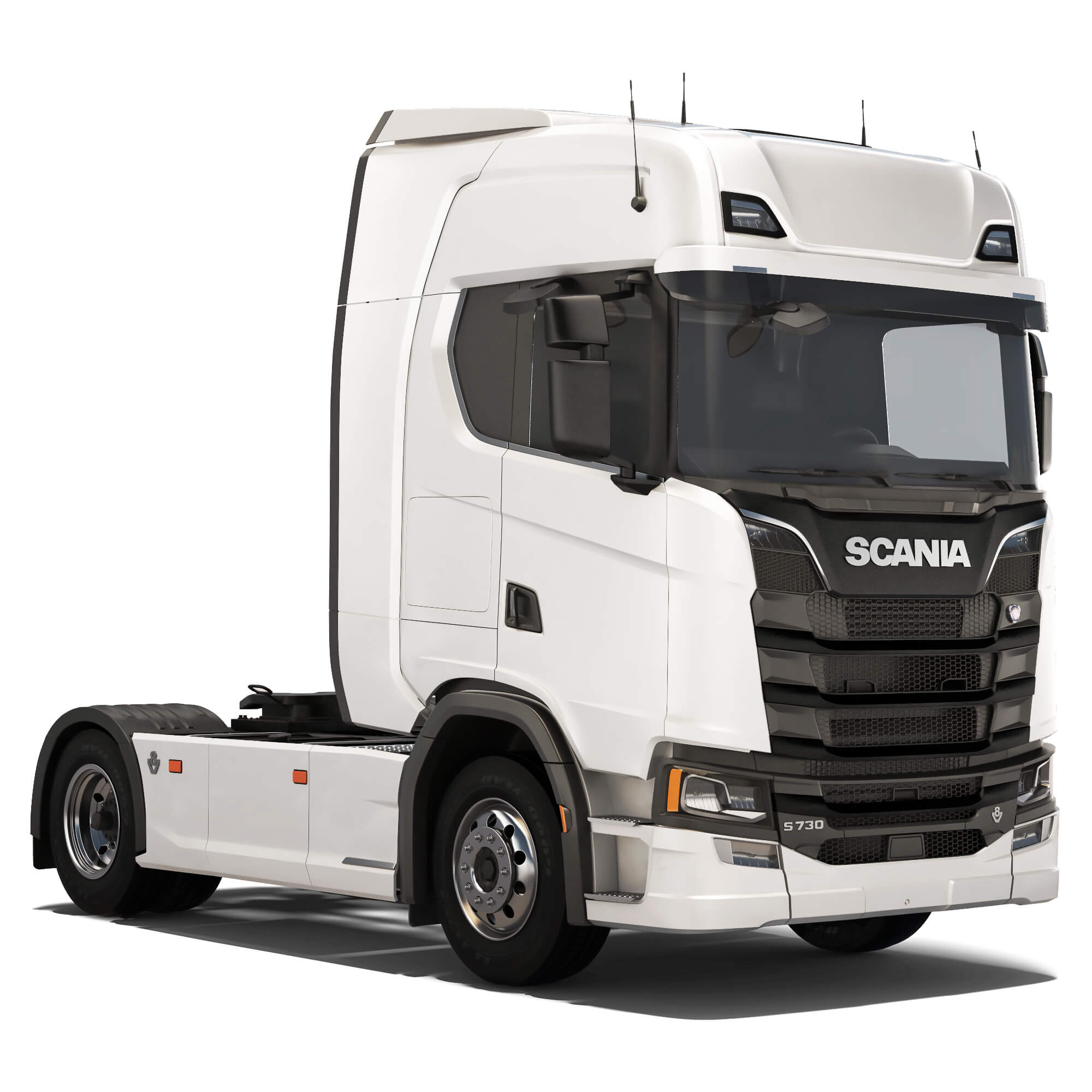 Scania S730 4 2 2017 - 3D Model by podshyvalov