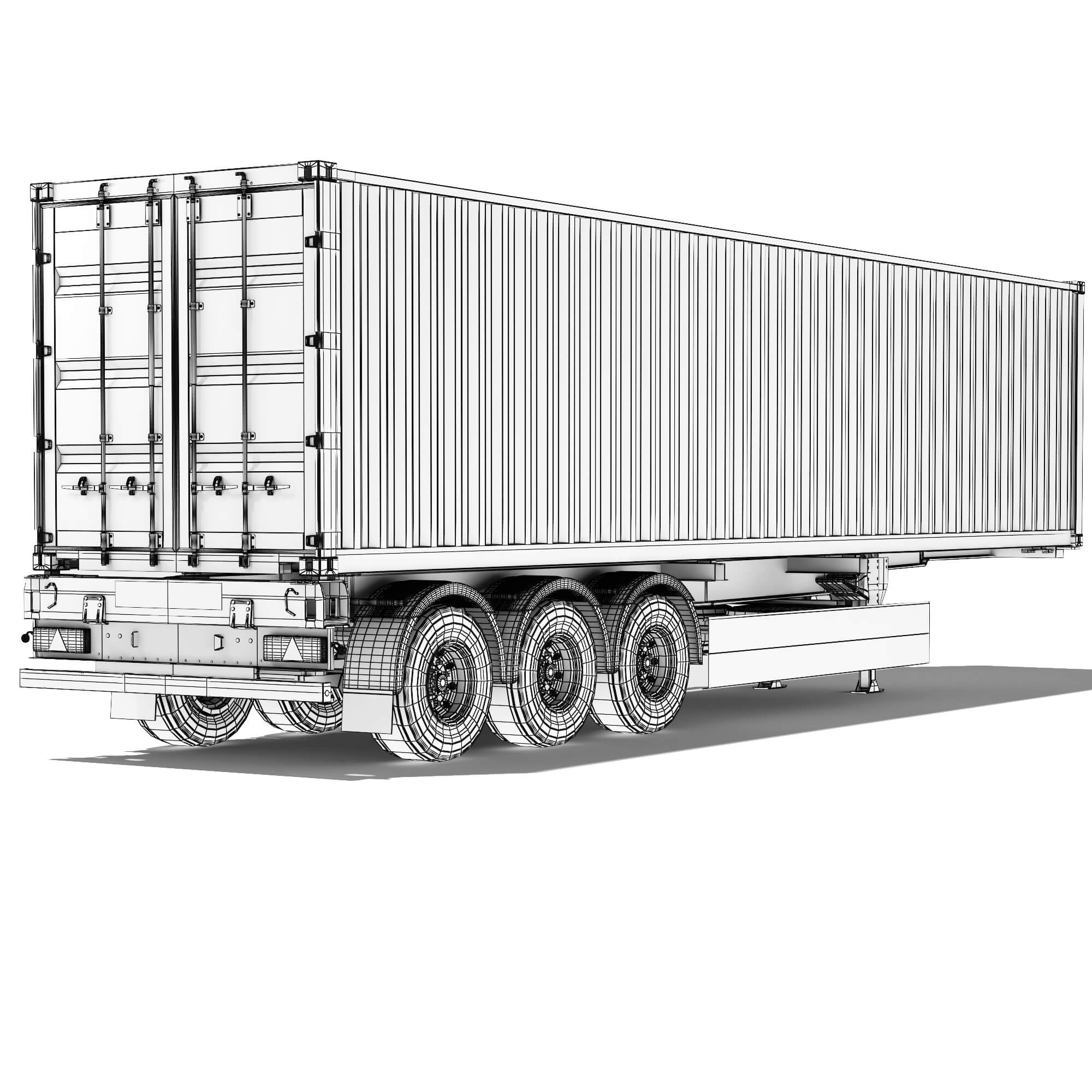 Schmitz Cargobull SCF 24 G 40 LX 2023 - 3D Model by podshyvalov