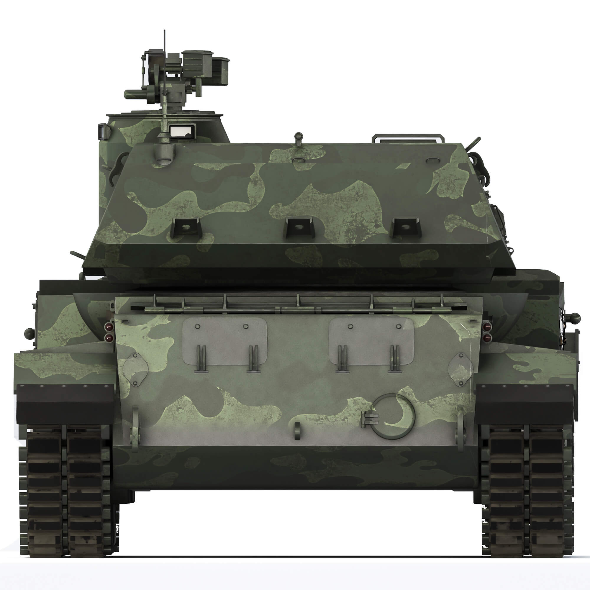 SPH 2S3 Akatsiya 1980 - 3D Model by podshyvalov