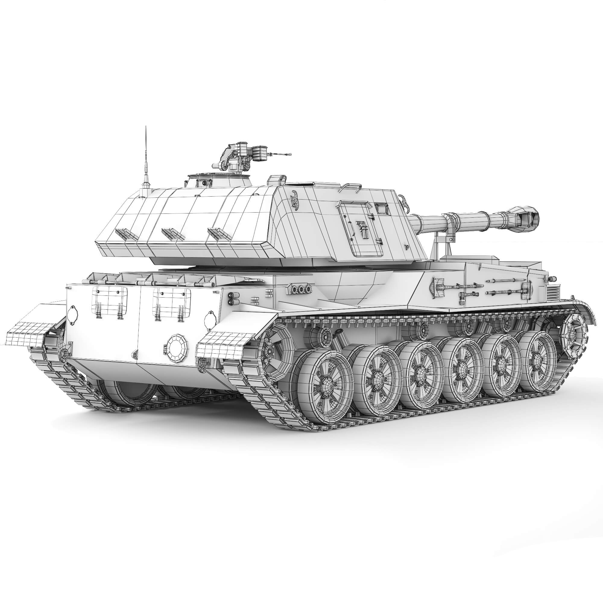 SPH 2S3 Akatsiya 1980 - 3D Model by podshyvalov