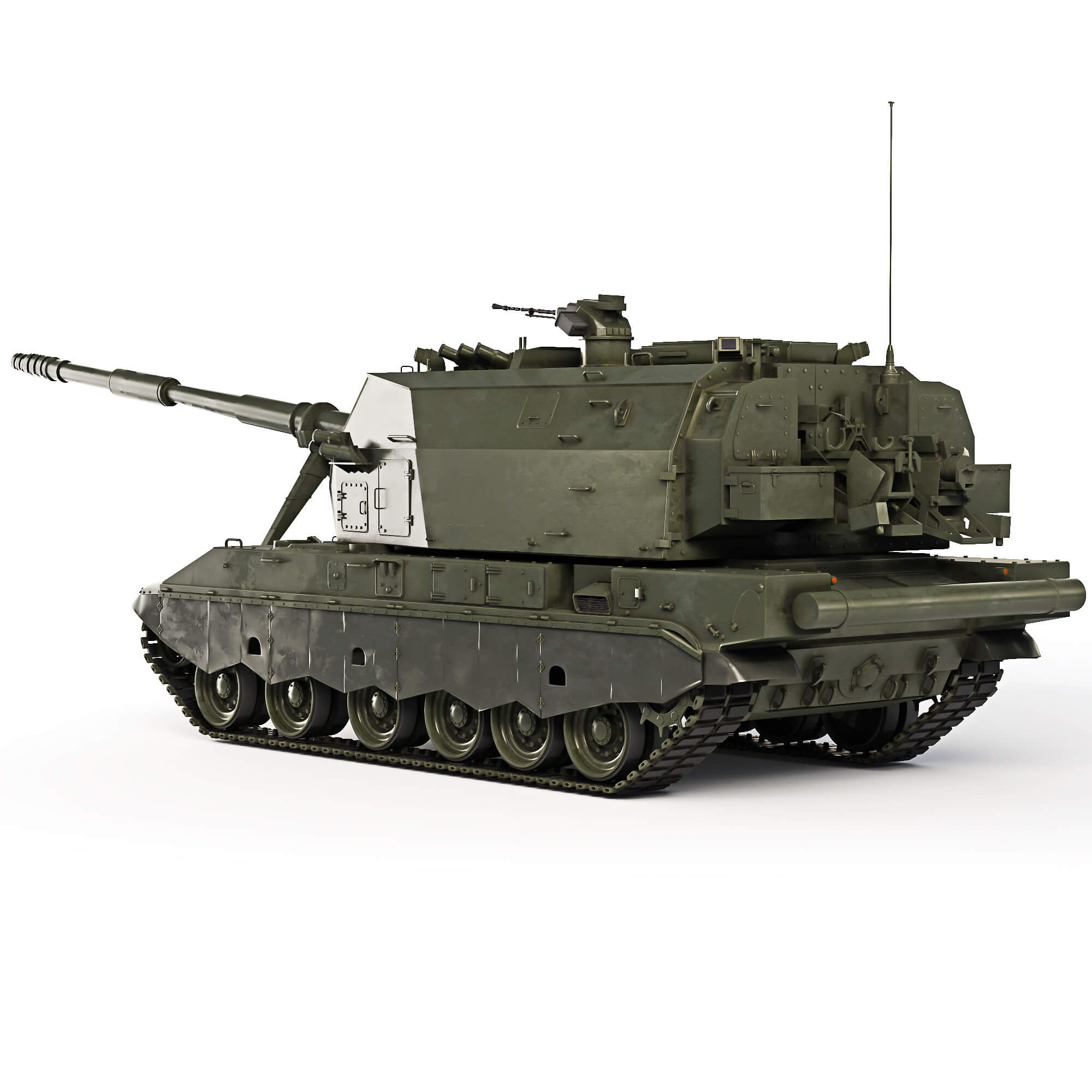 SPH 2S35 Coalition-SV 2015 3D Model by podshyvalov