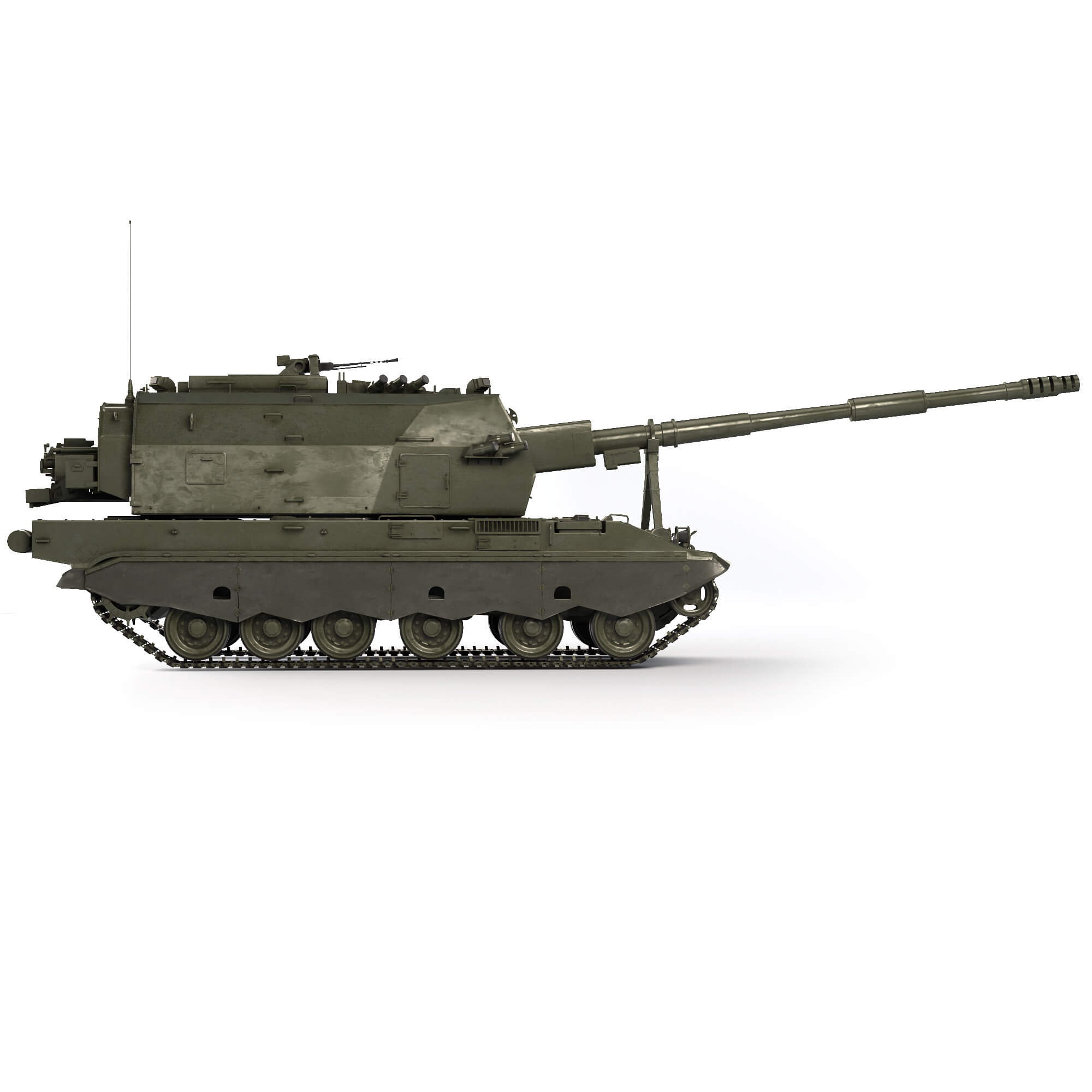 SPH 2S35 Coalition-SV 2015 3D Model by podshyvalov