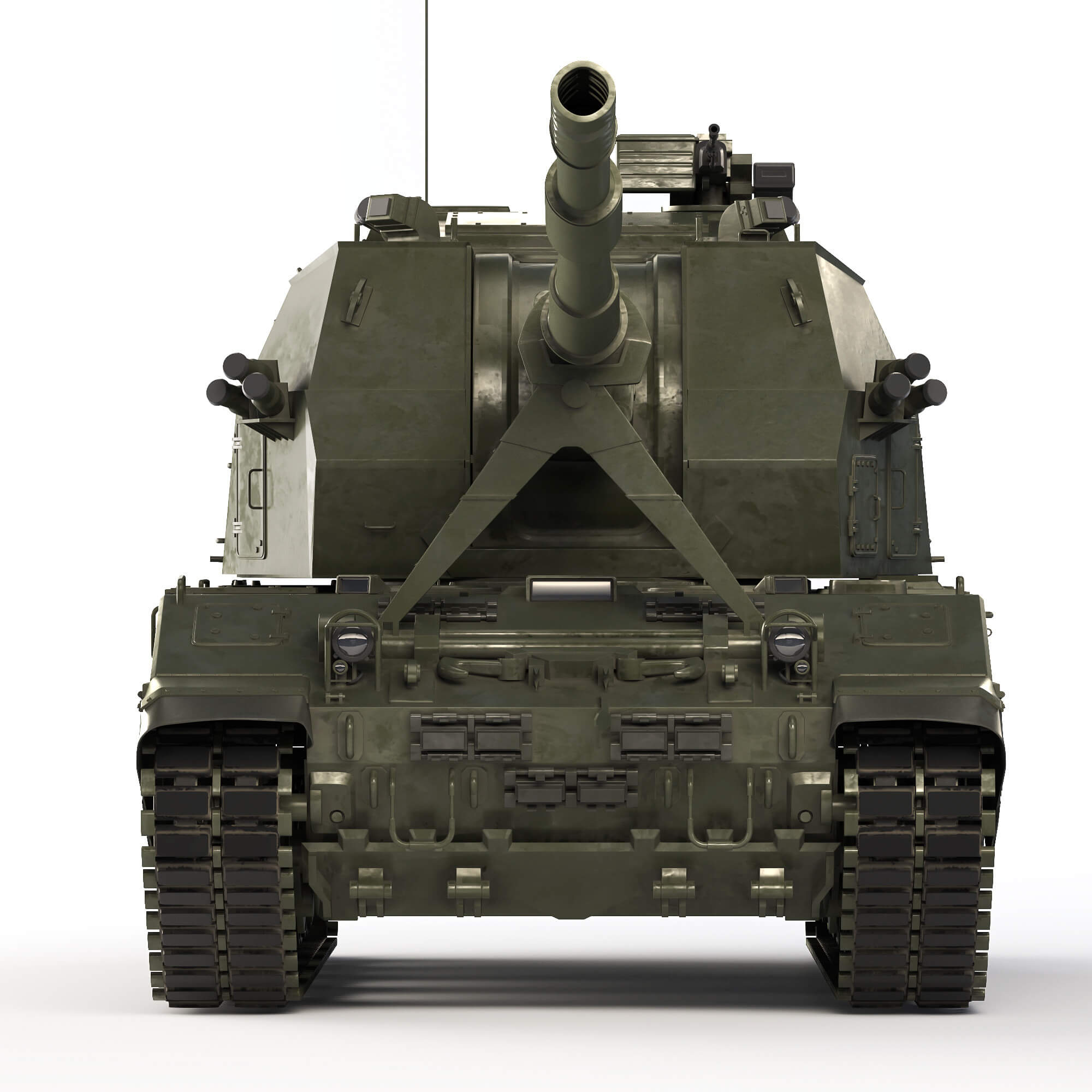 SPH 2S35 Coalition-SV 2015 3D Model by podshyvalov