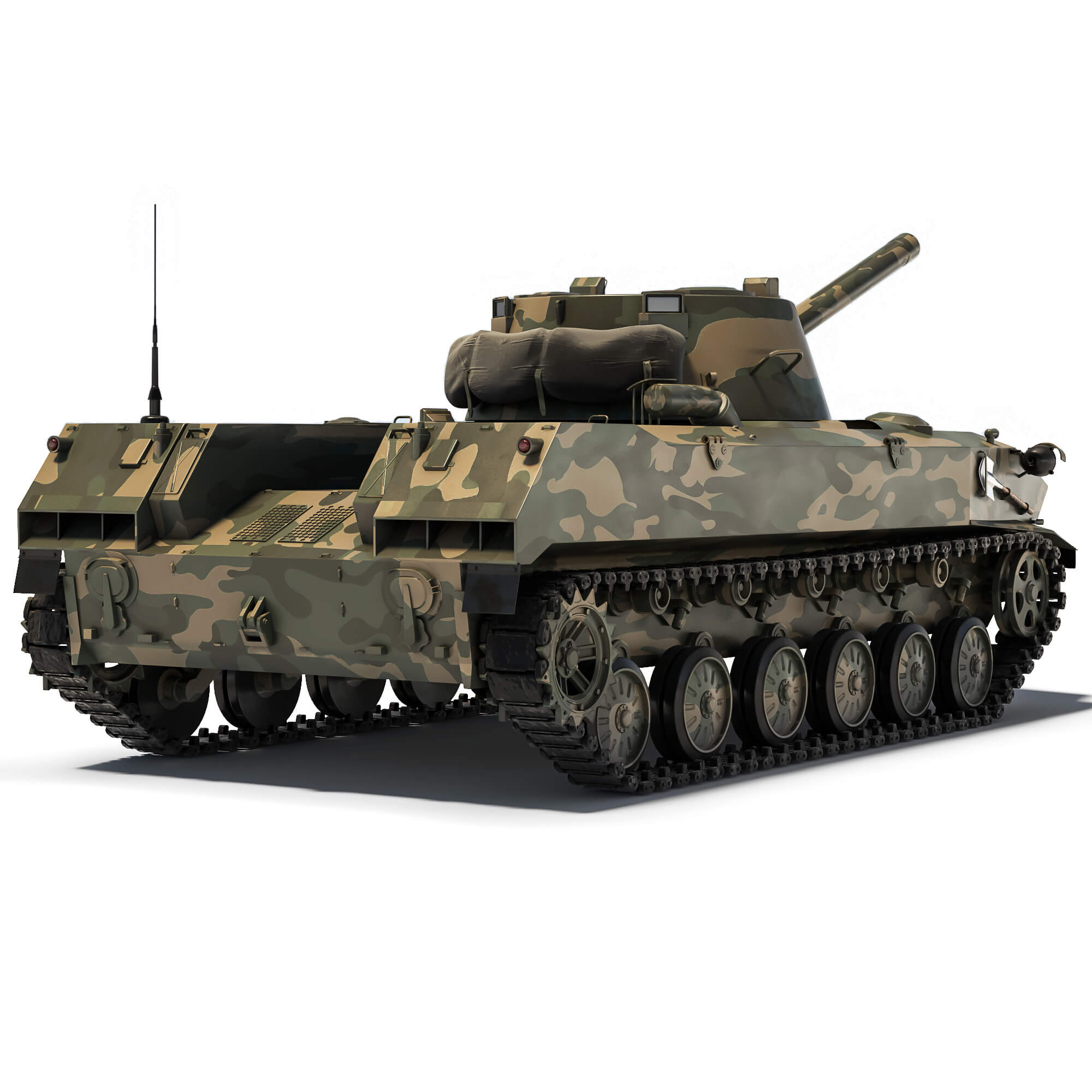 SPH 2S9 Nona 1979 - 3D Model by podshyvalov