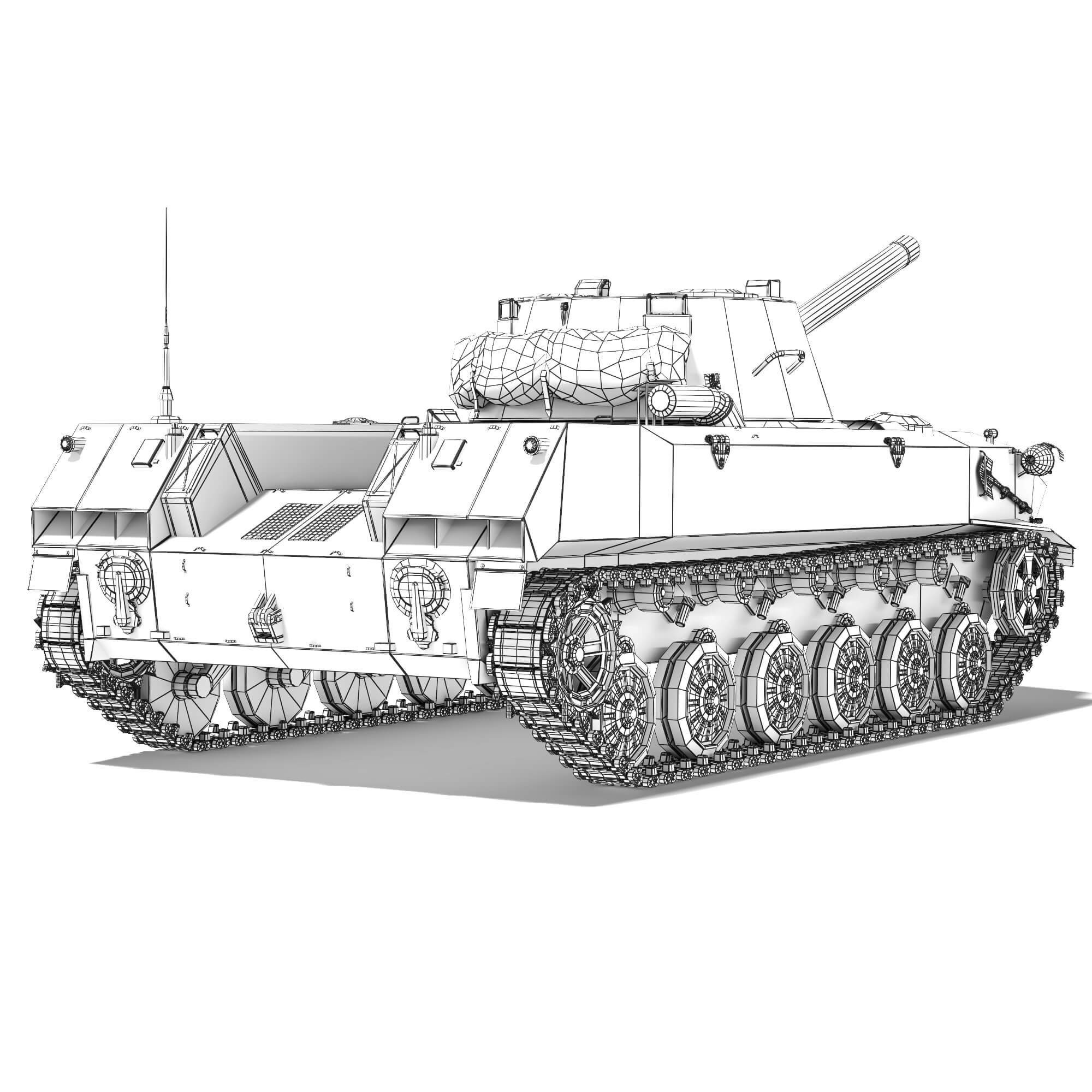 SPH 2S9 Nona 1979 - 3D Model by podshyvalov