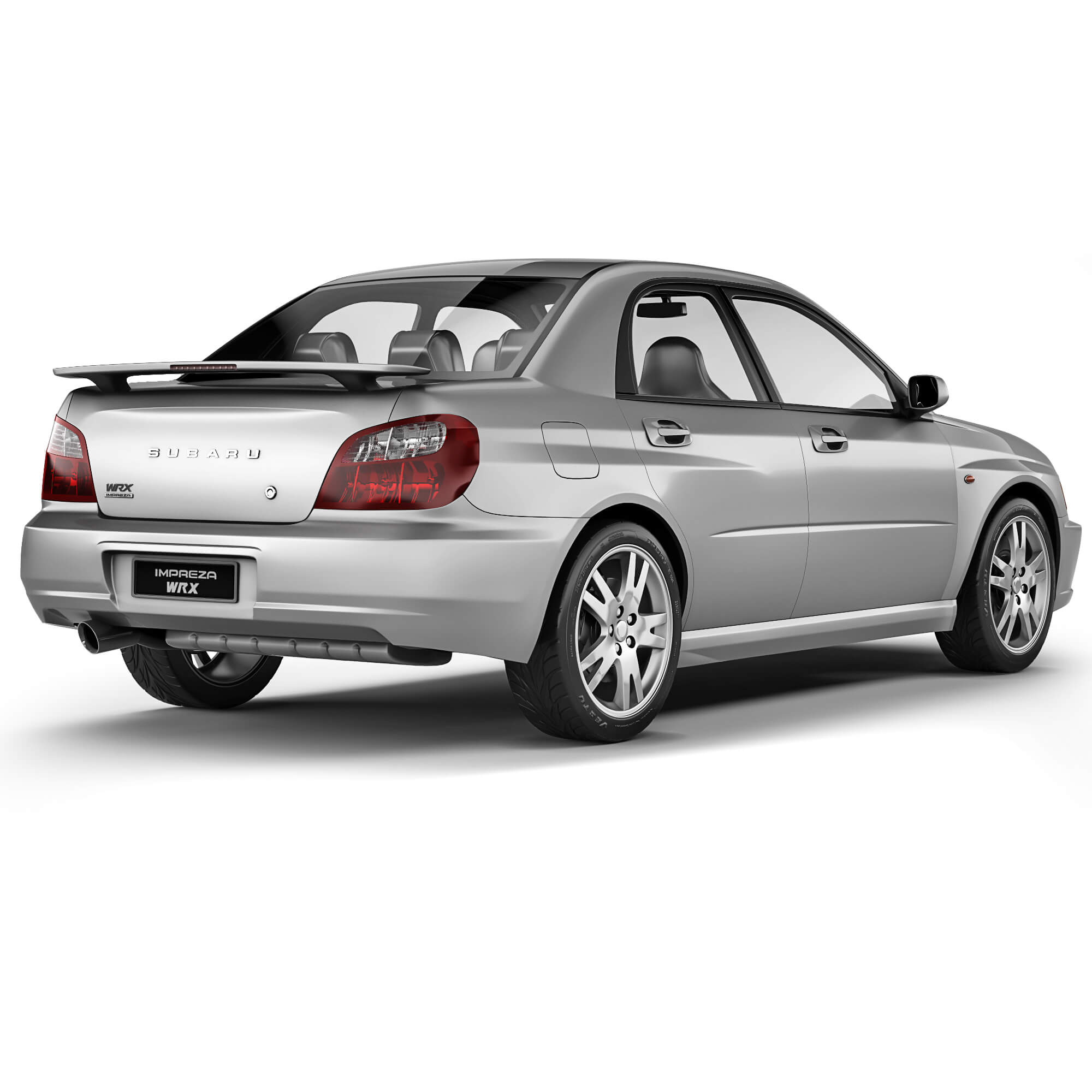 Subaru Impreza WRX 2001 - 3D Model by podshyvalov