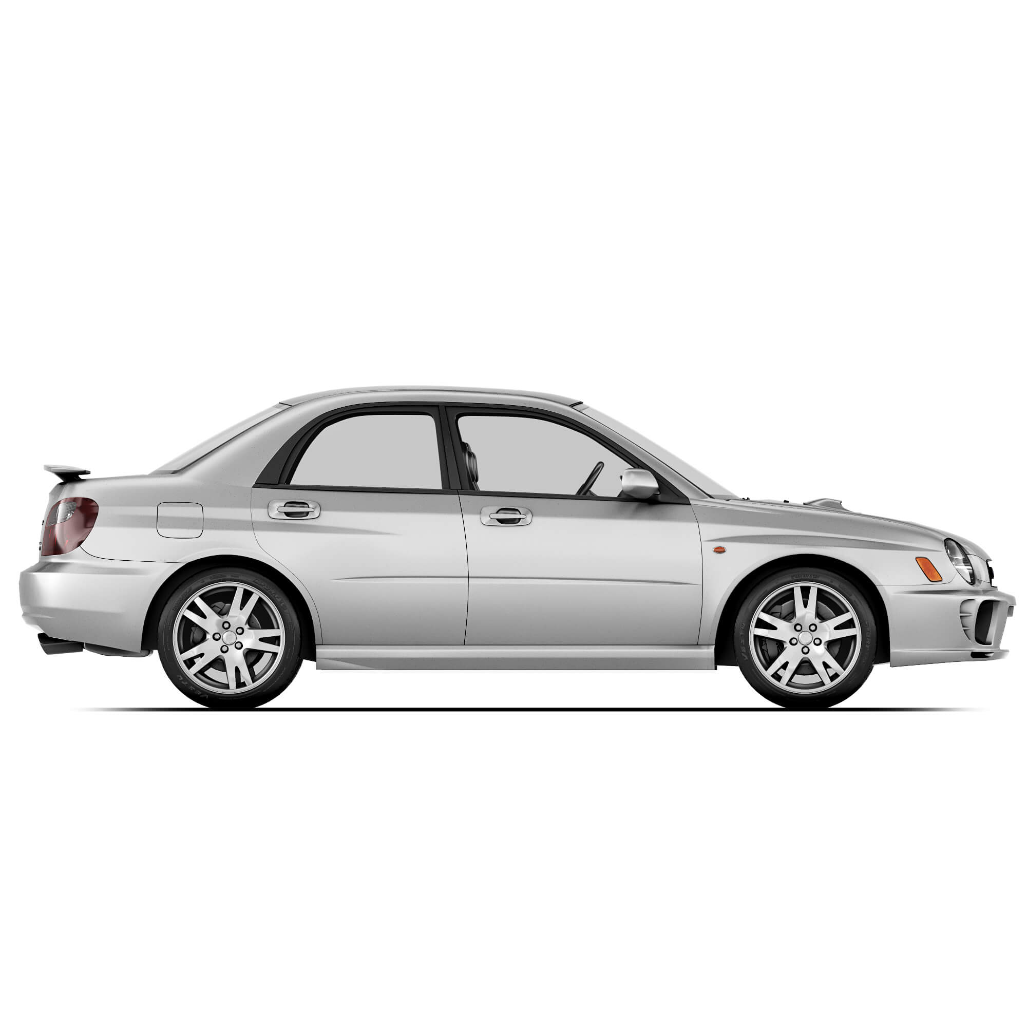 Subaru Impreza WRX 2001 - 3D Model by podshyvalov