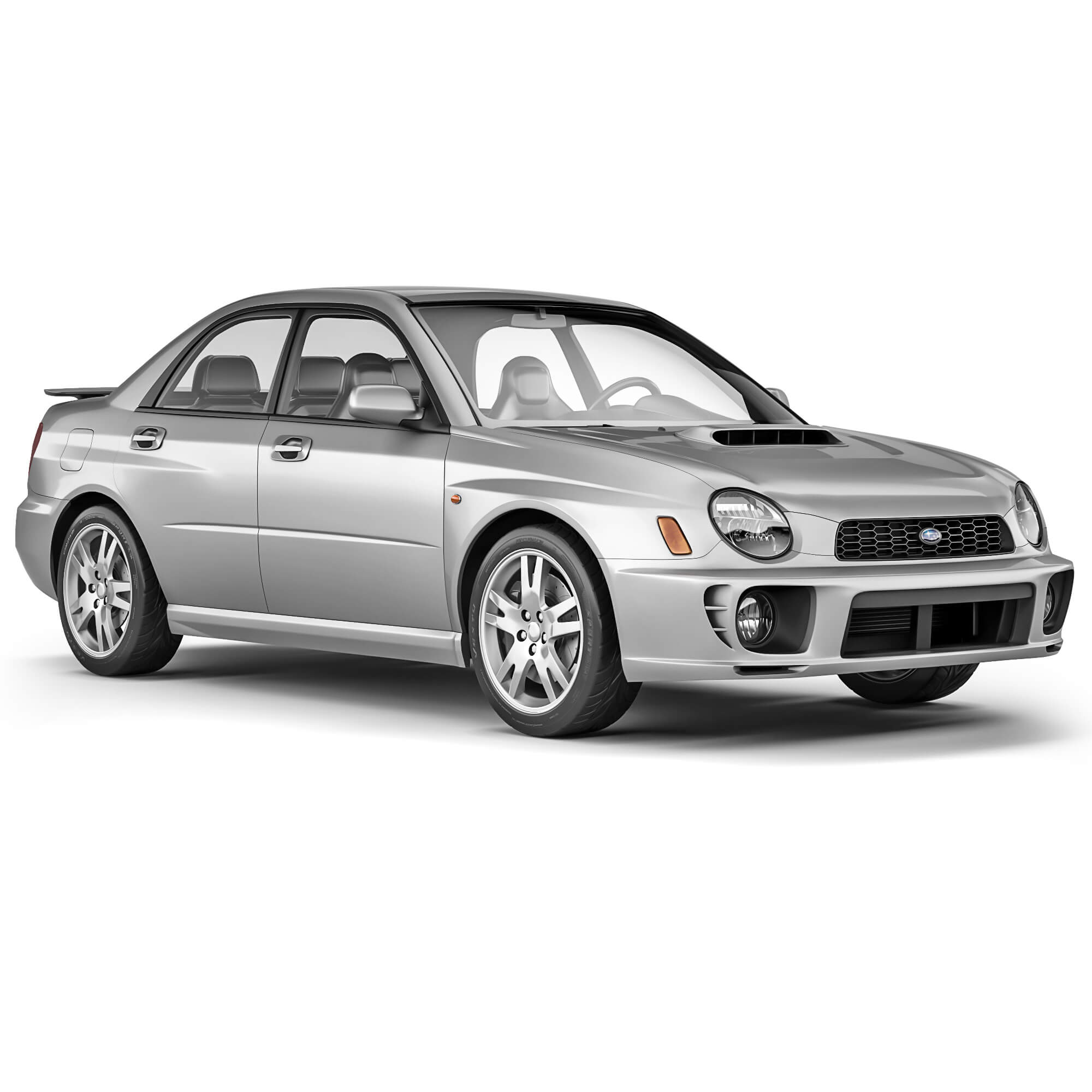 Subaru Impreza WRX 2001 - 3D Model by podshyvalov