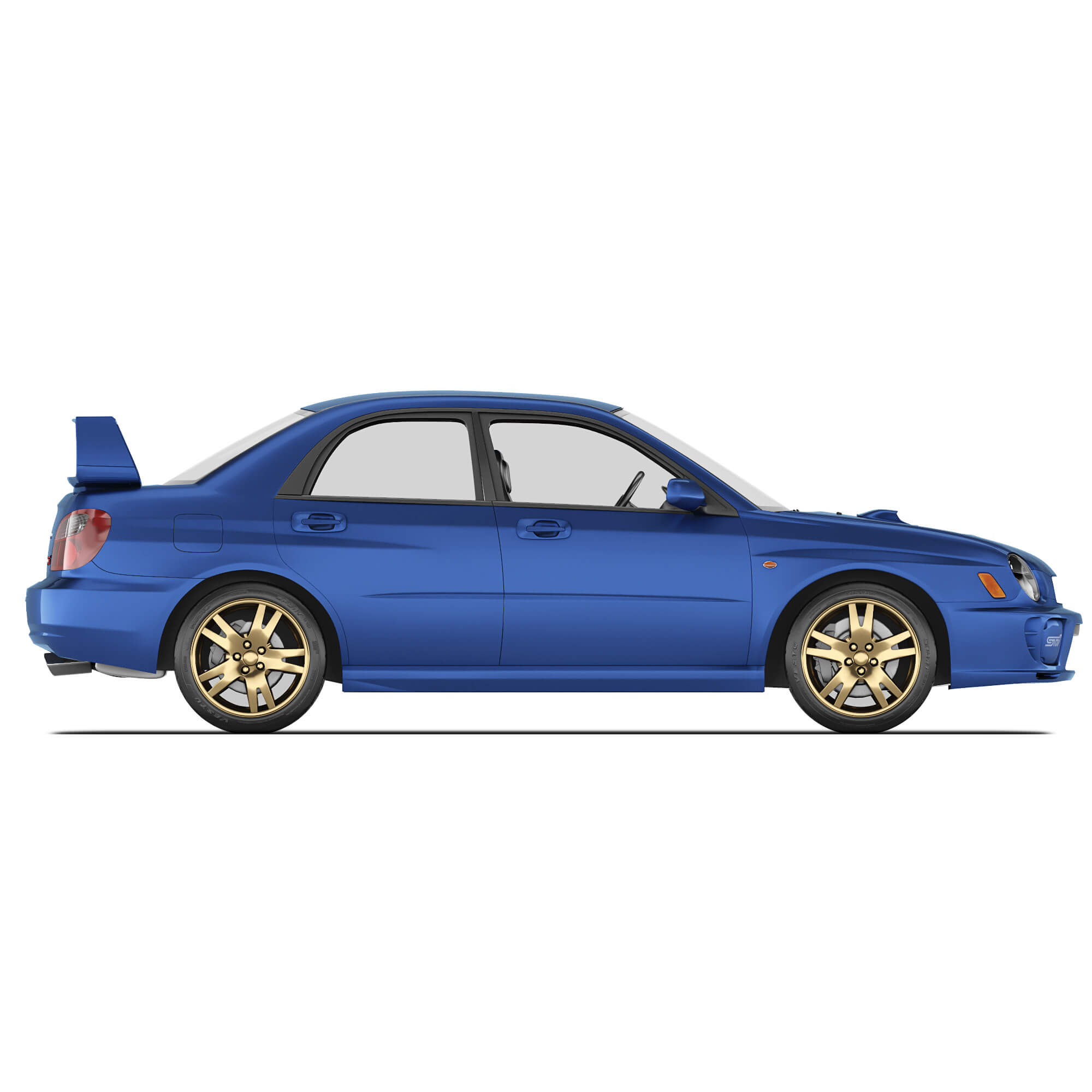 Subaru Impreza WRX STI 2001 - 3D Model by podshyvalov