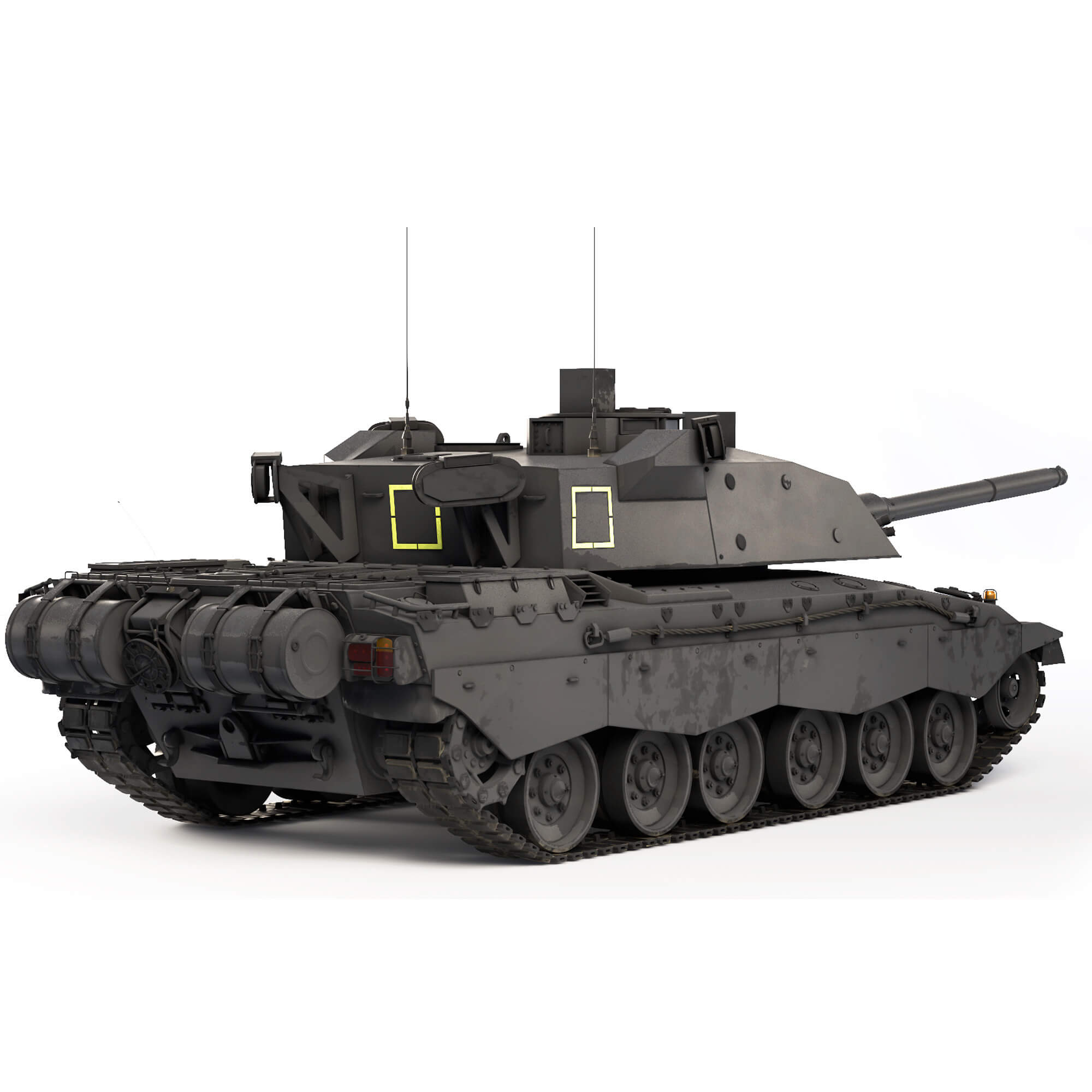 Tank Challenger 3 2022 - 3D Model by podshyvalov