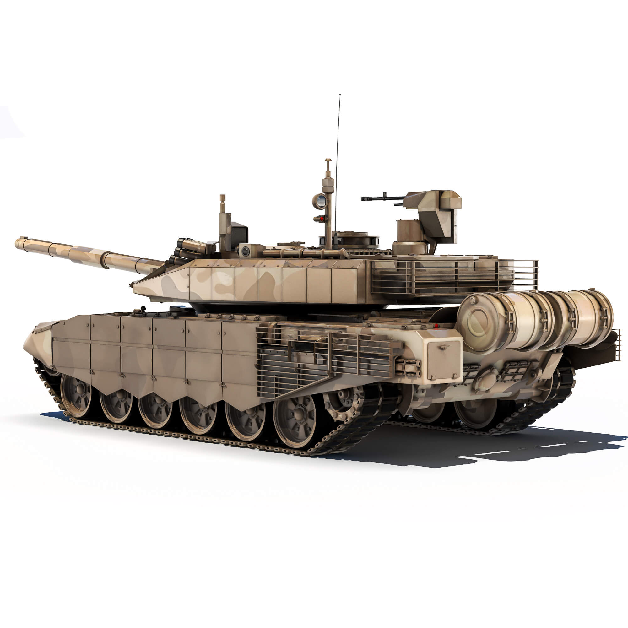 Tank T-90SM 2020 3D Model by podshyvalov