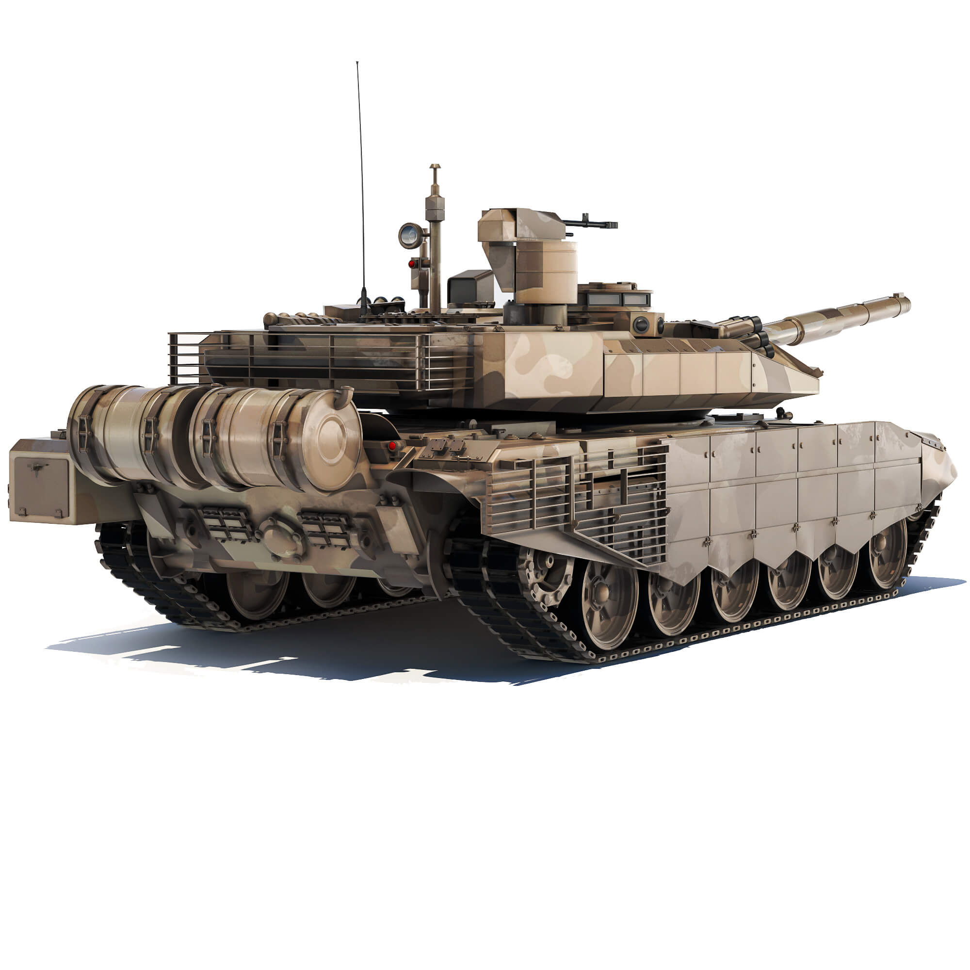 Tank T-90SM 2020 3D Model by podshyvalov