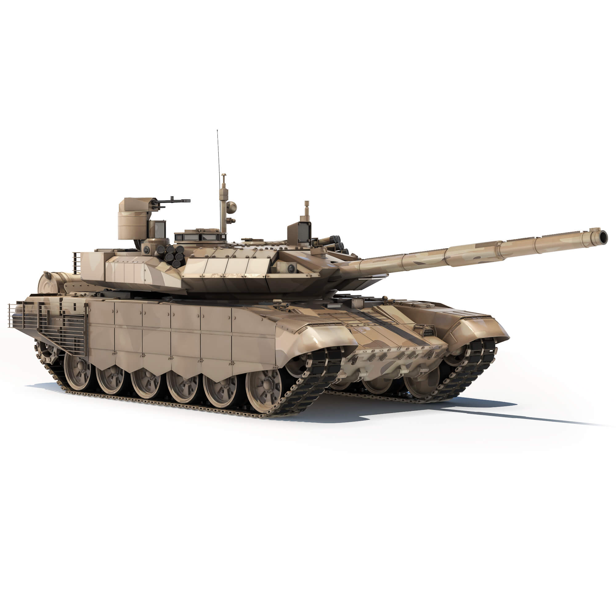 Tank T-90SM 2020 3D Model by podshyvalov