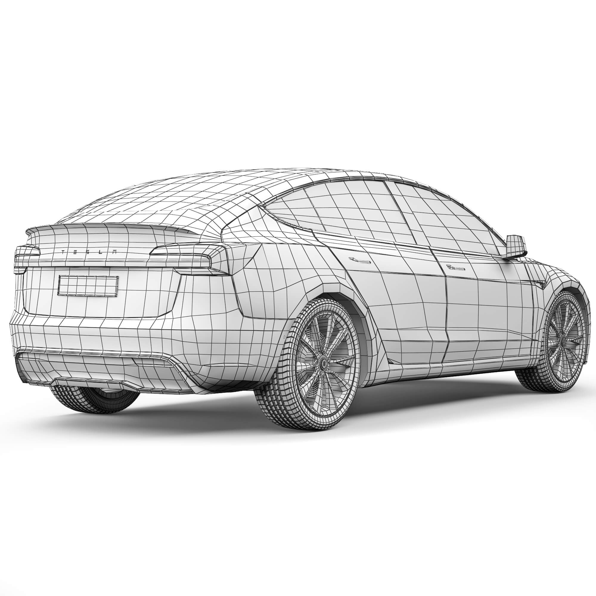Tesla Model 3 Performance Long Range 2024 by podshyvalov