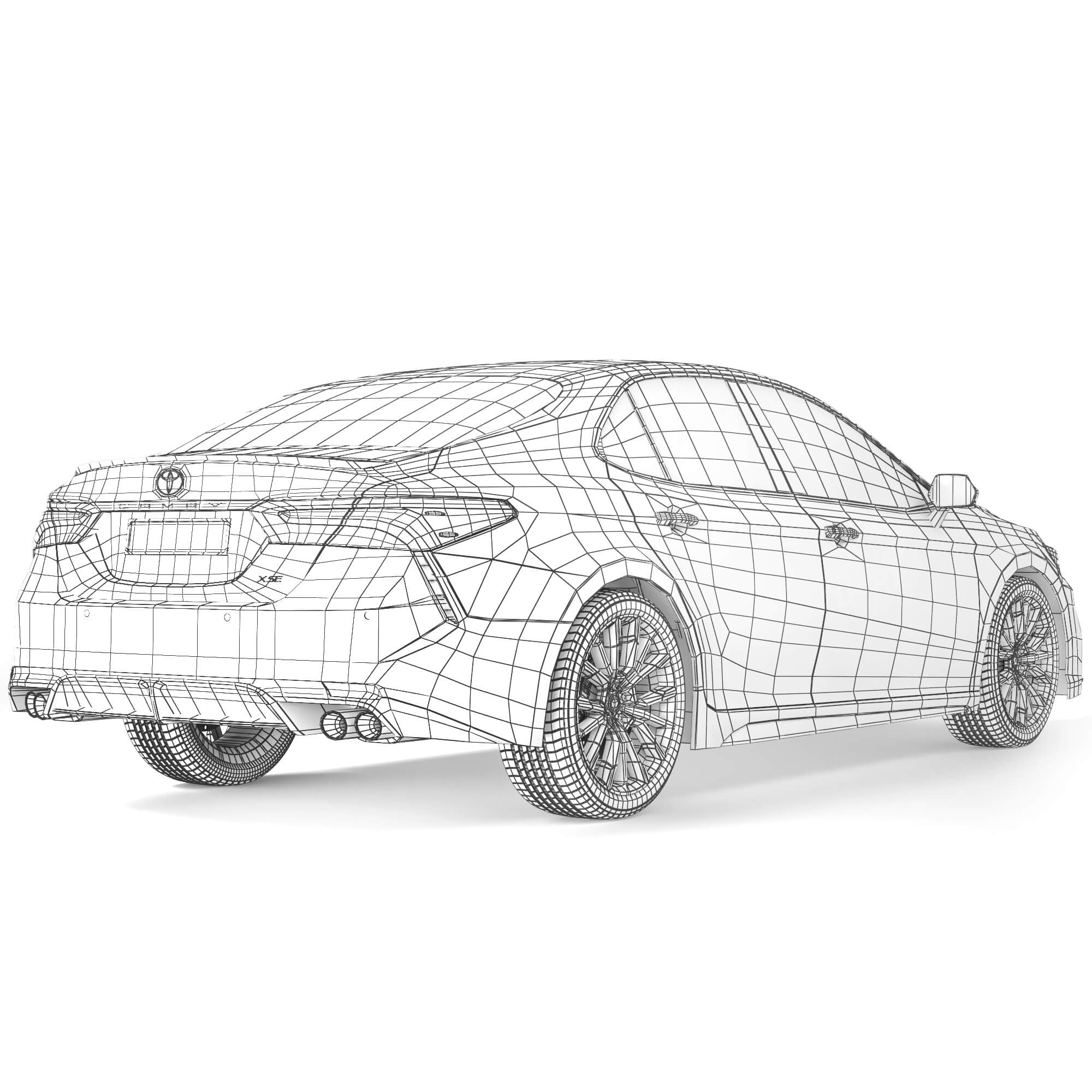 Toyota Camry XSE 2021 - 3D Model by podshyvalov