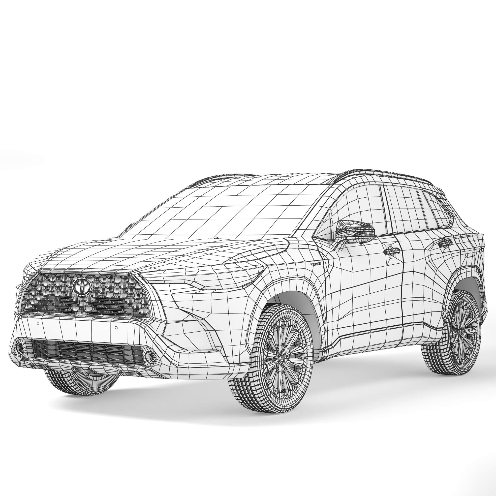 Toyota Corolla Cross 2021 - 3D Model by podshyvalov