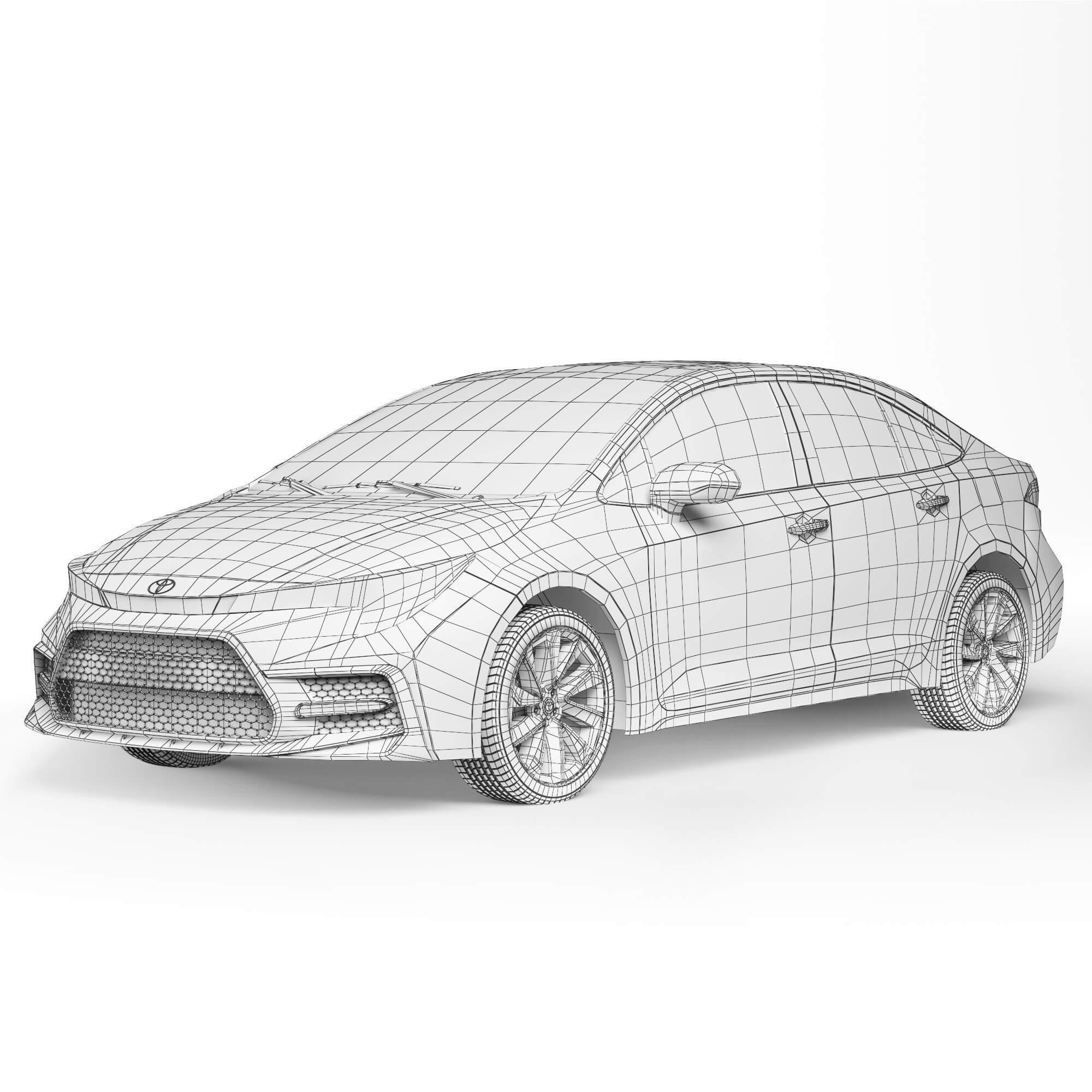 Toyota Corolla XSE 2020 - 3D Model by podshyvalov