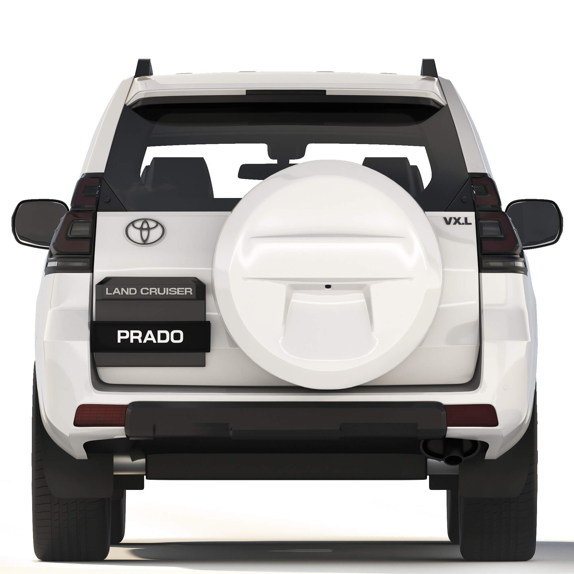 Toyota Land Cruiser Prado VXL 2021 - 3D Model by podshyvalov