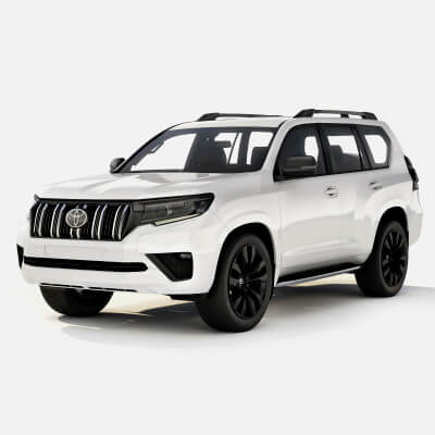 Toyota Land Cruiser Prado VXL 2021 - 3D Model by podshyvalov
