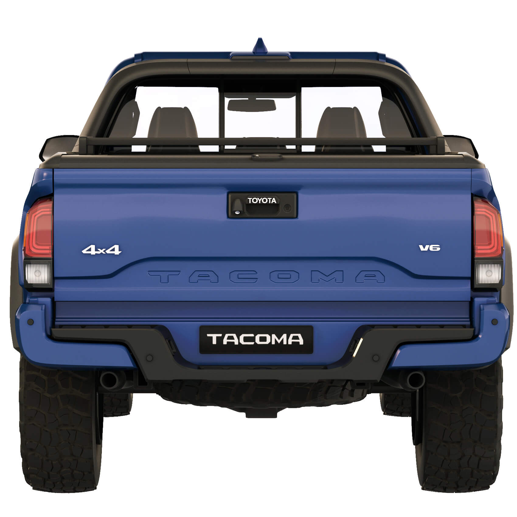 Toyota Tacoma Extended Cab 2017 - 3D Model by podshyvalov