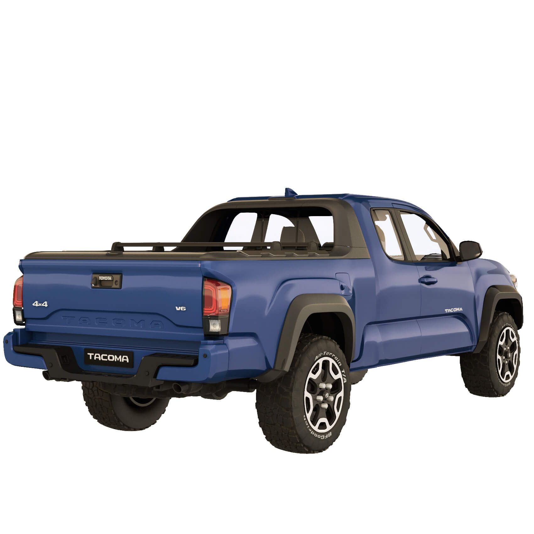 Toyota Tacoma Extended Cab 2017 - 3D Model by podshyvalov