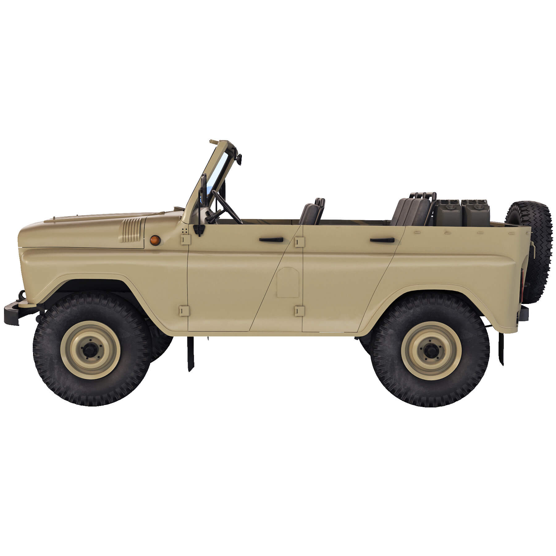 UAZ 3151 1985 - 3D Model by podshyvalov