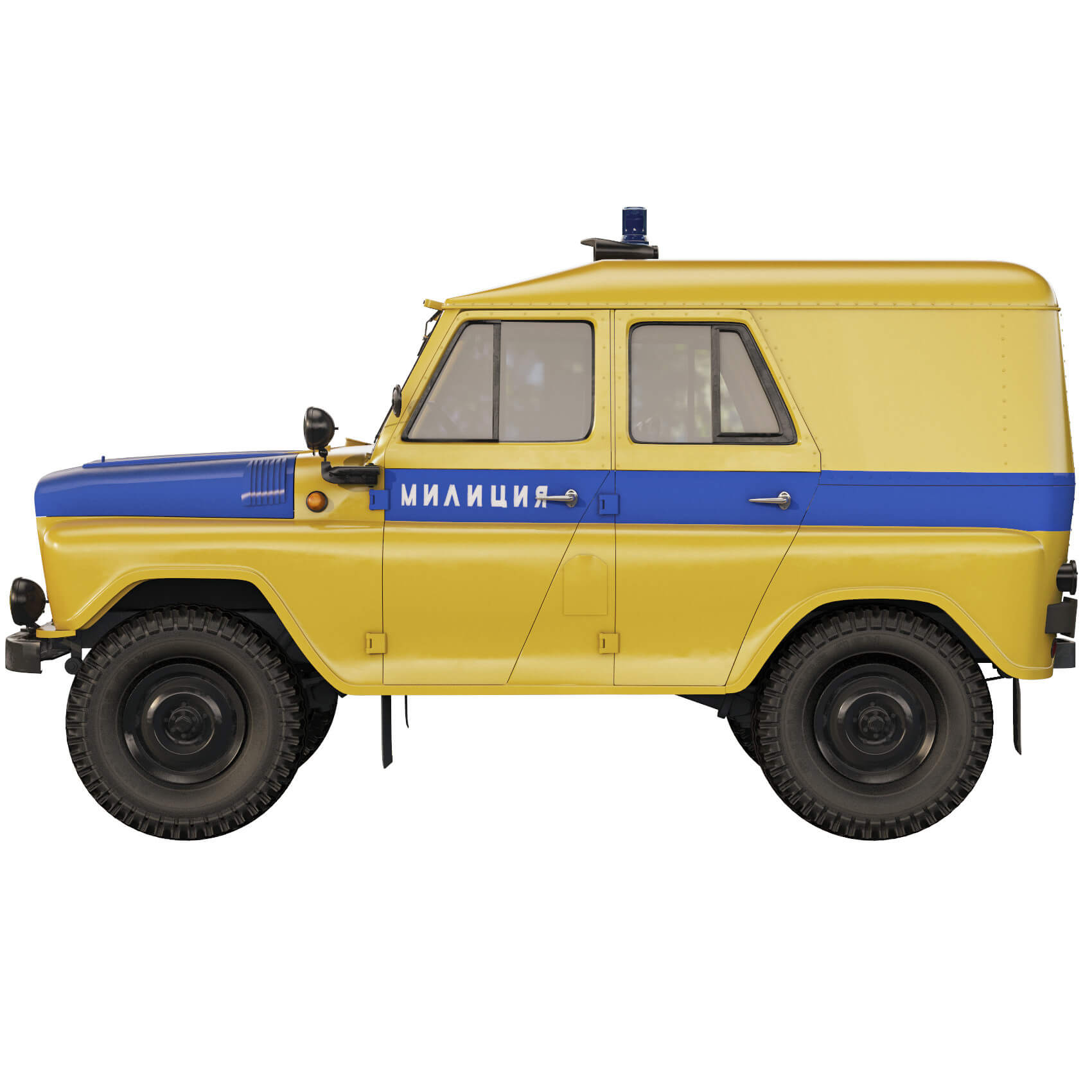 UAZ 469 AP 1978 - 3D Model by podshyvalov