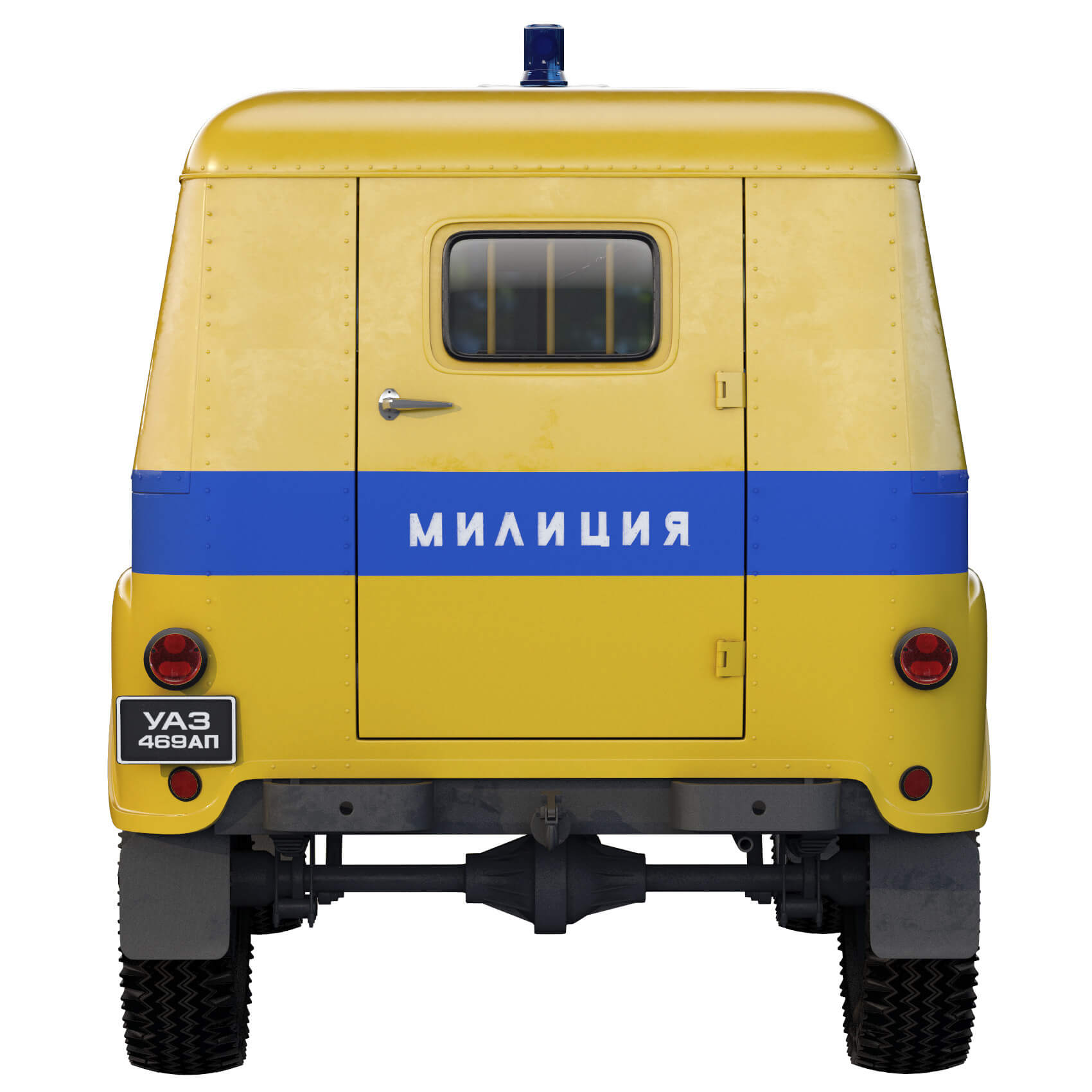 UAZ 469 AP 1978 - 3D Model by podshyvalov