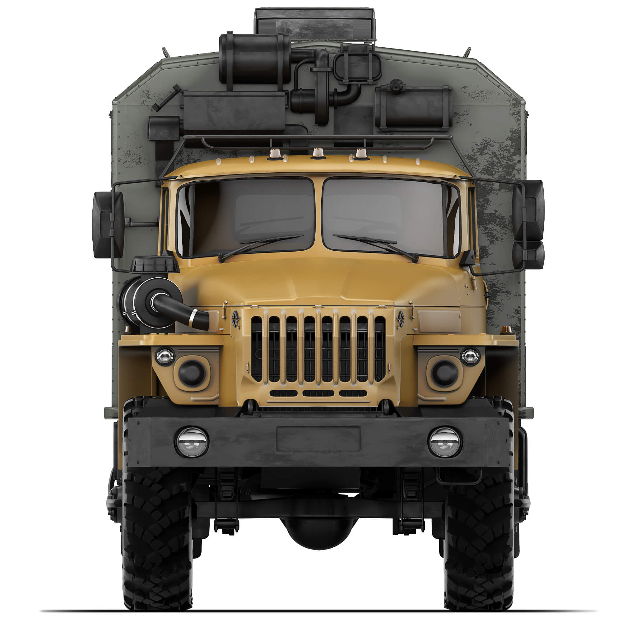 Ural 4320 Kung 2015 - 3D Model by podshyvalov