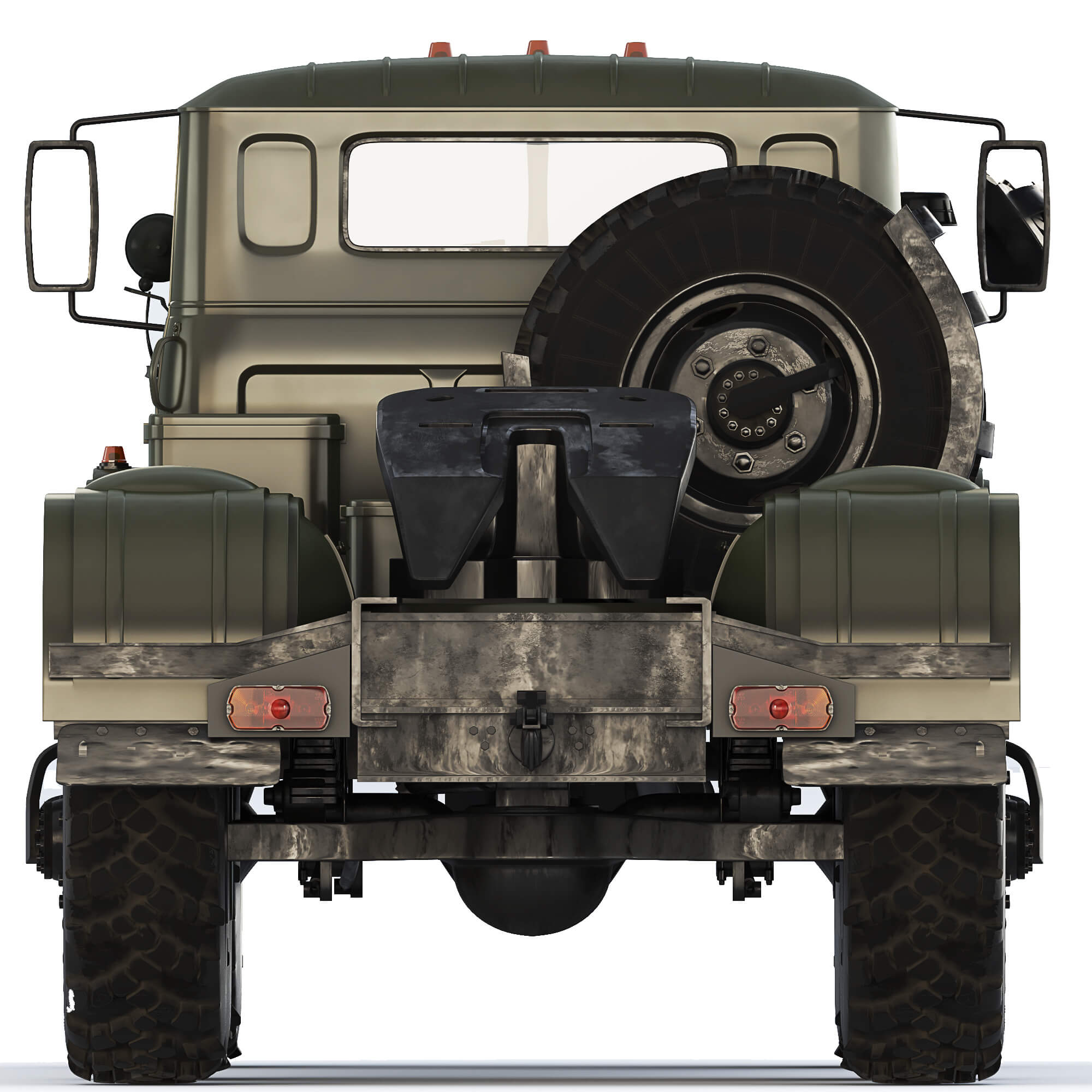 Ural 4420 1978 - 3D Model by podshyvalov