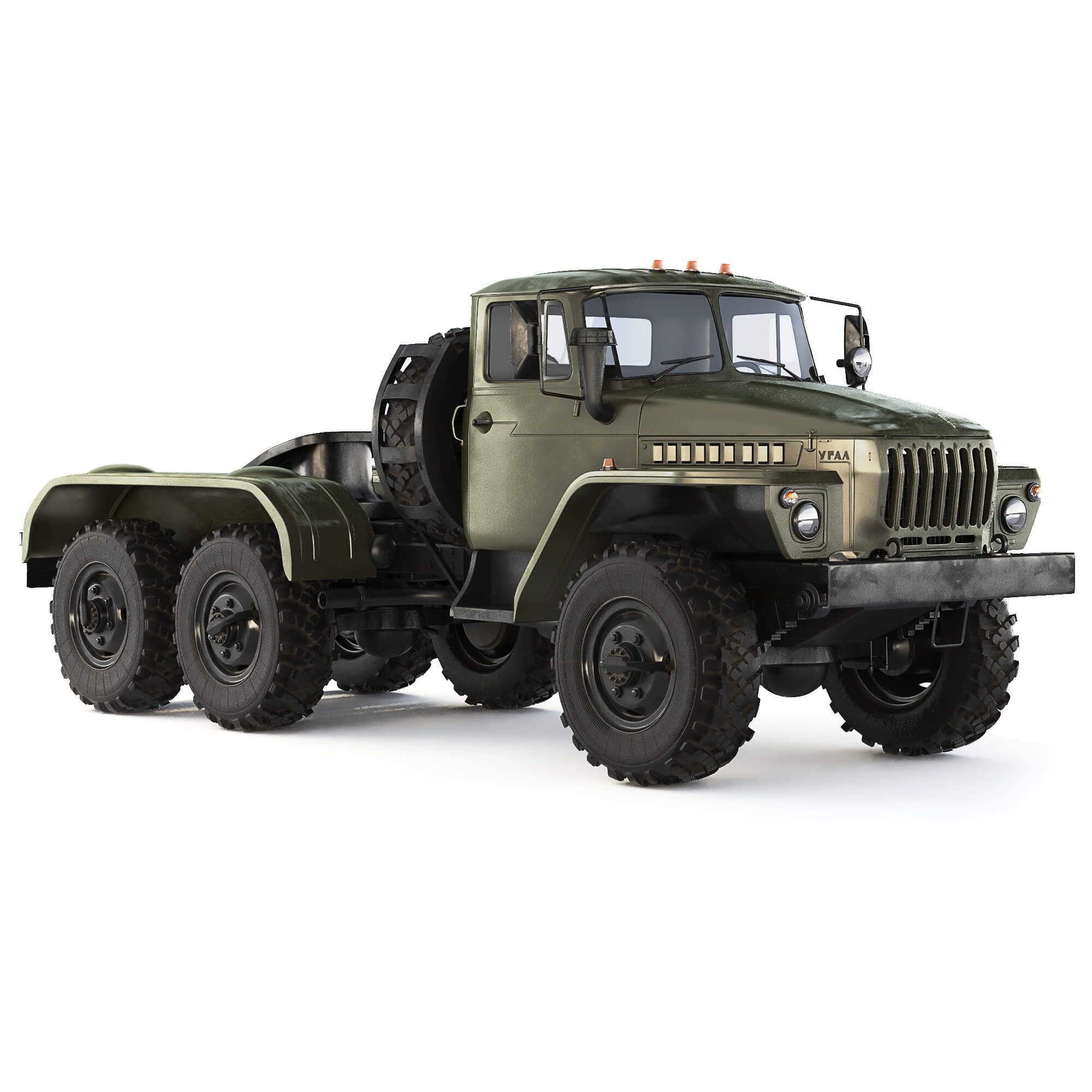 Ural 4420 1978 - 3D Model by podshyvalov