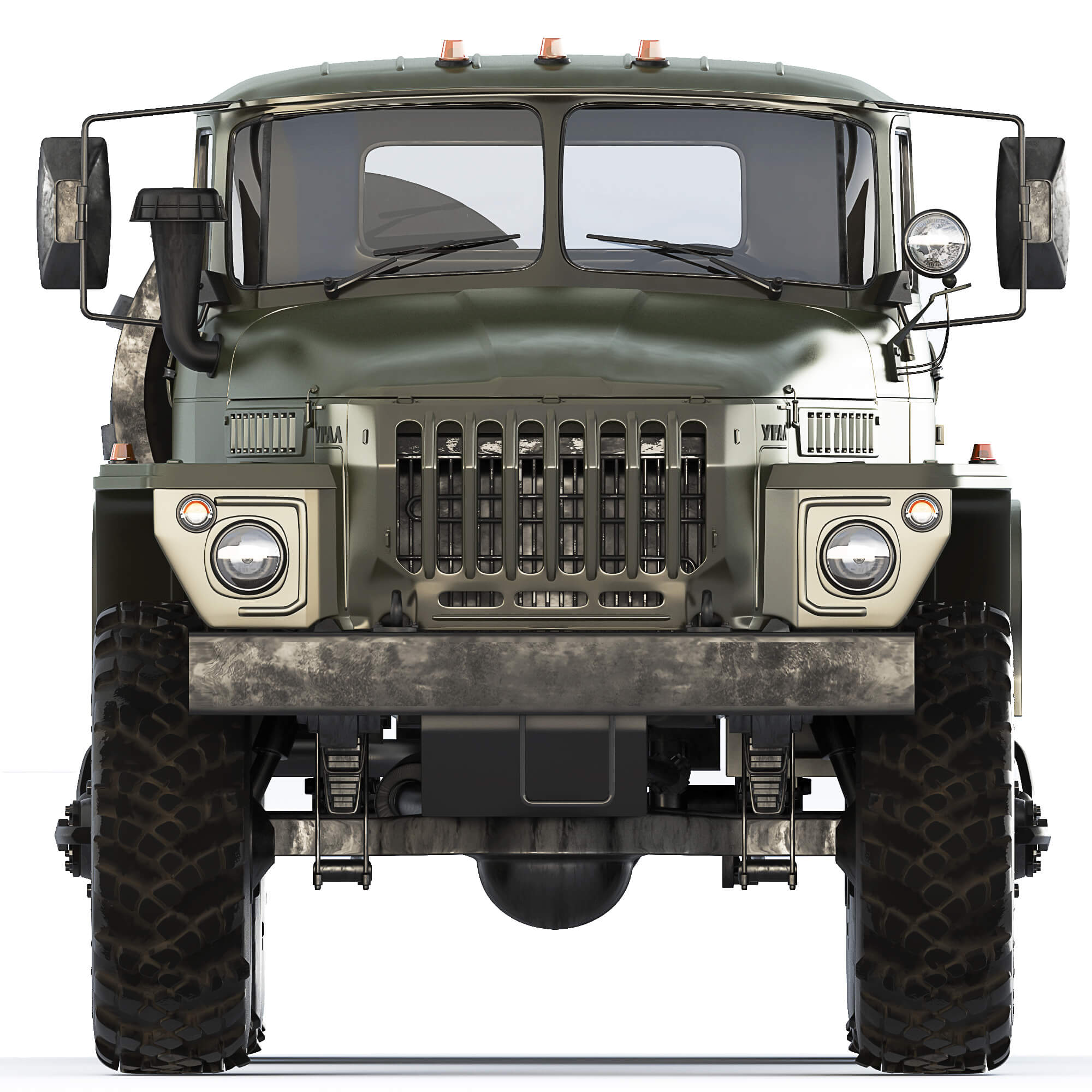 Ural 4420 1978 - 3D Model by podshyvalov