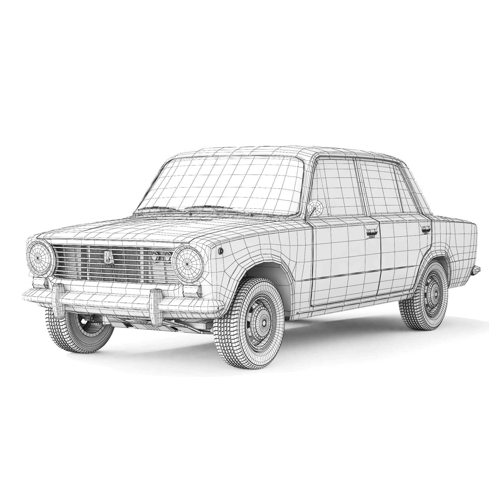 Vaz Lada 2101 1970 - 3D Model by podshyvalov