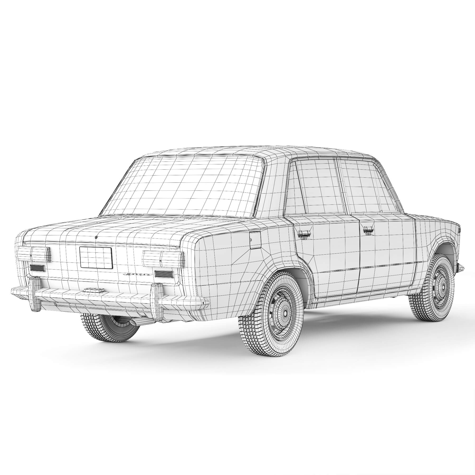 Vaz Lada 2101 1970 - 3D Model by podshyvalov