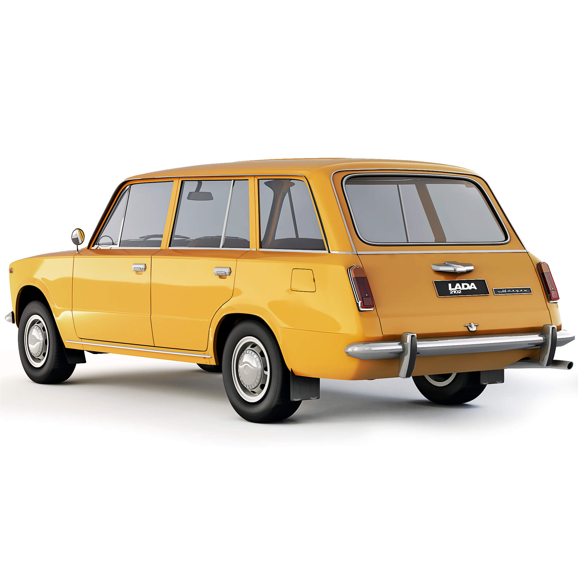 Vaz Lada 2102 1971 - 3D Model by podshyvalov